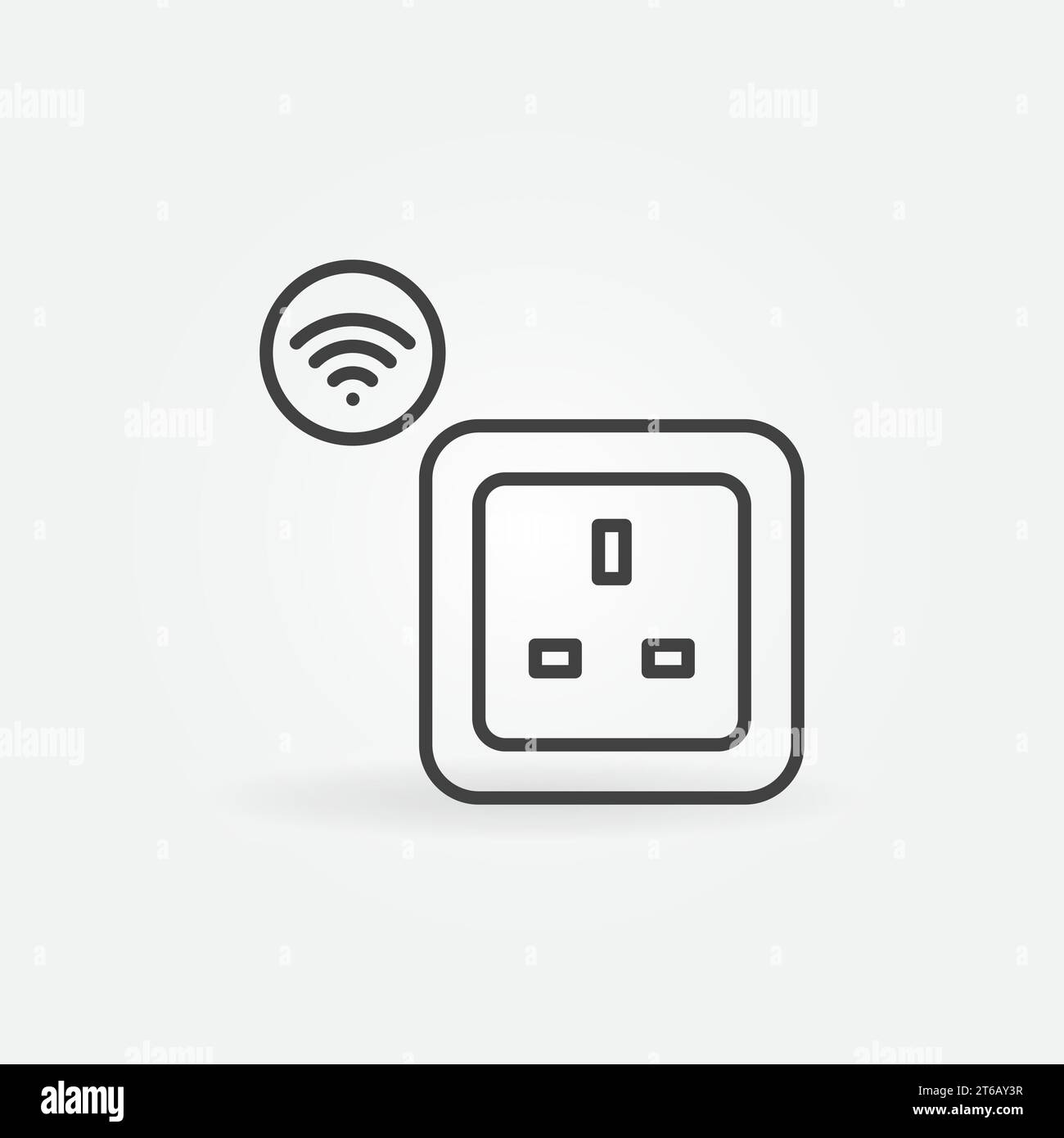 Uk style electrical socket hi-res stock photography and images - Alamy