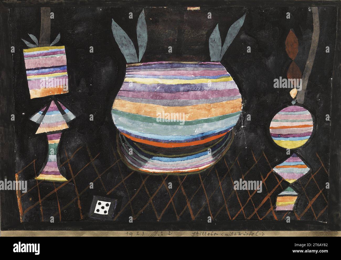 Title: Still Life with Dice, 1923, 22 Artist: Paul Klee Year: 1923 ...