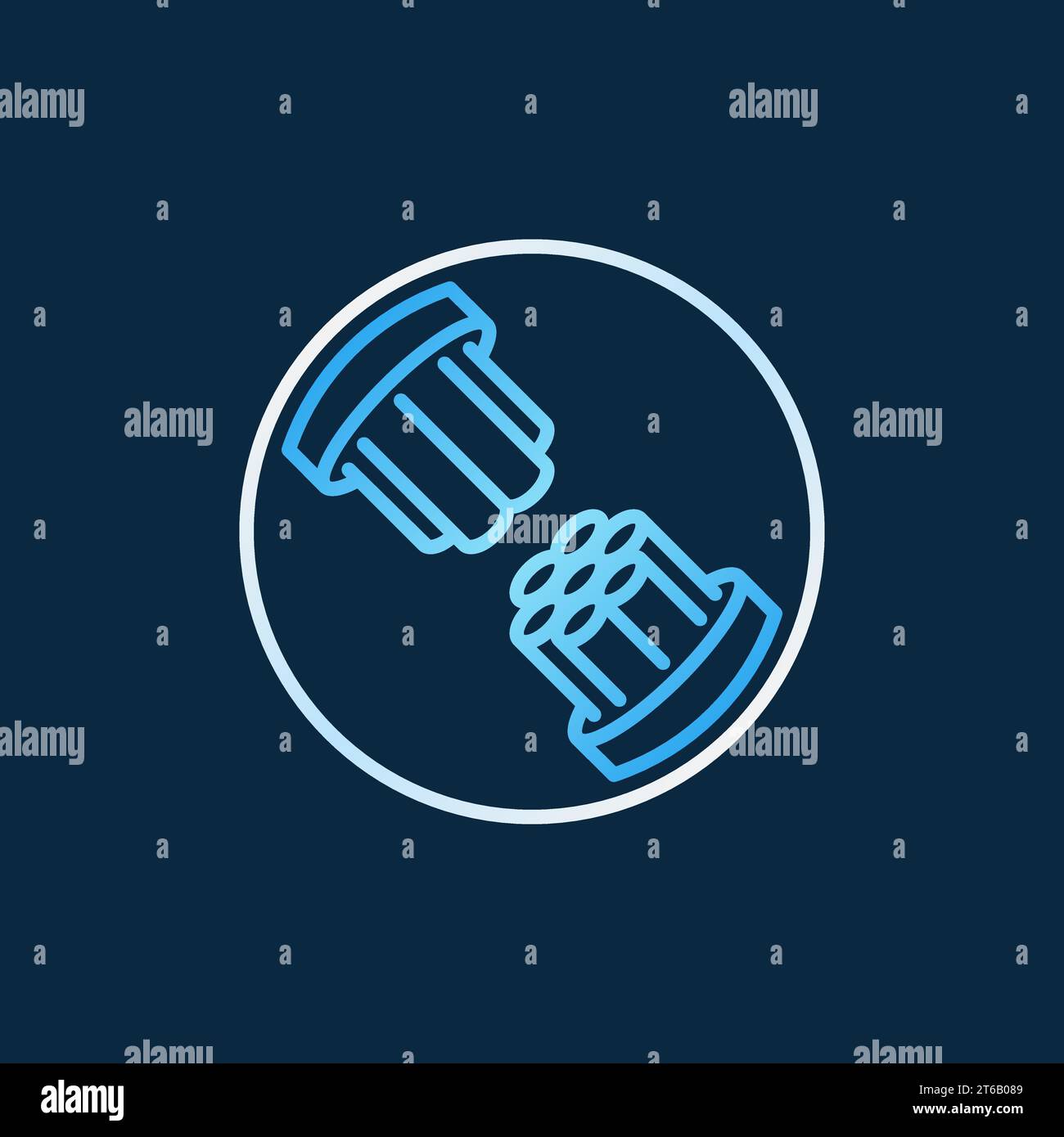 Fiber optics, circle Stock Vector Images - Alamy