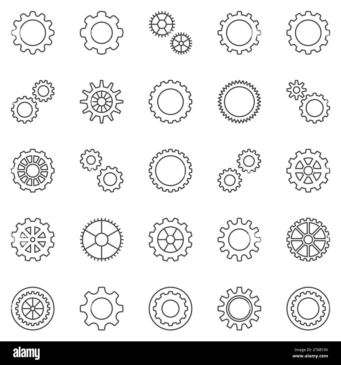Abstract image cog wheels hi-res stock photography and images - Alamy