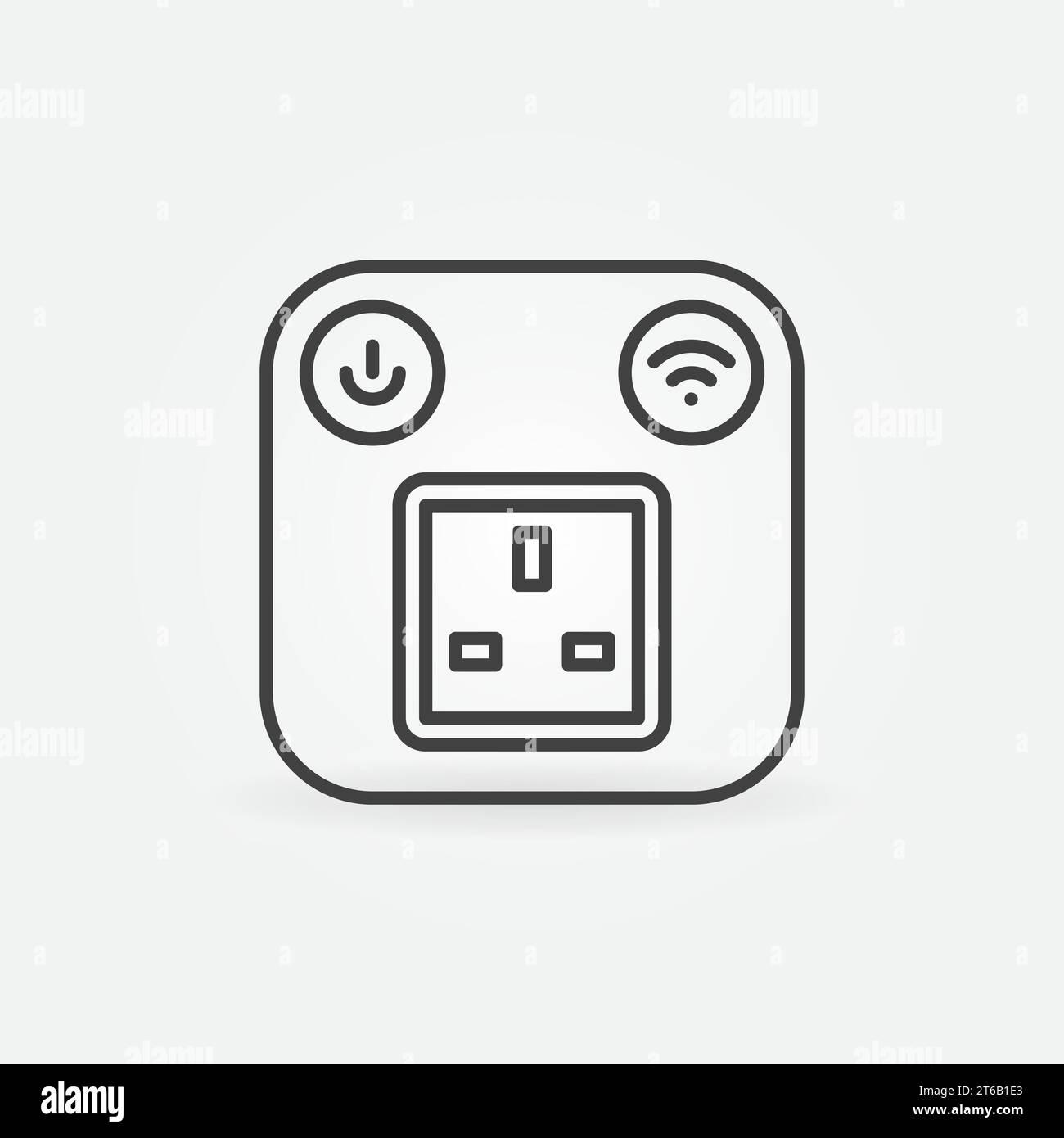Uk style electrical socket hi-res stock photography and images - Alamy