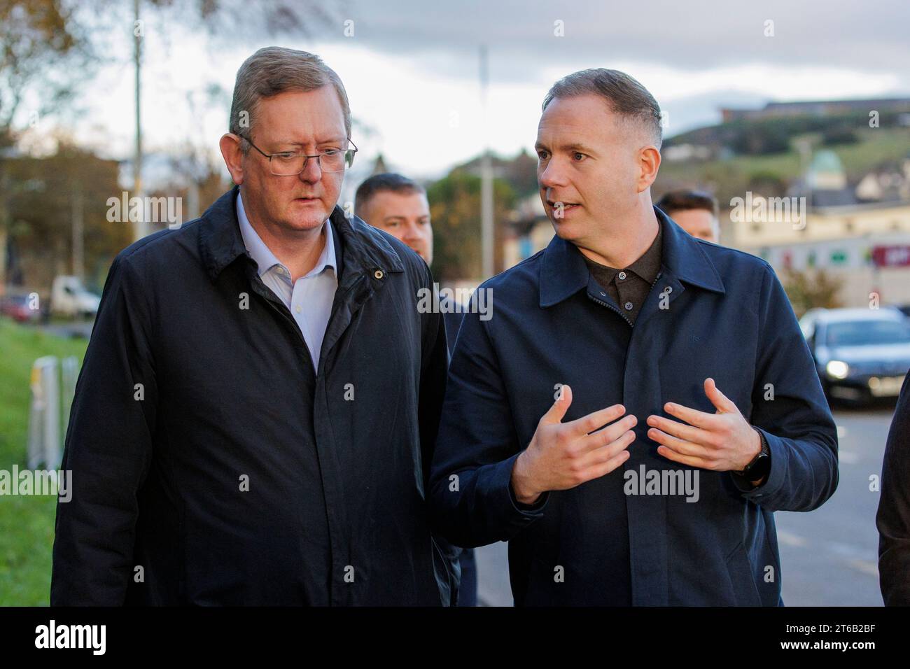Chris hazzard mp hi-res stock photography and images - Alamy