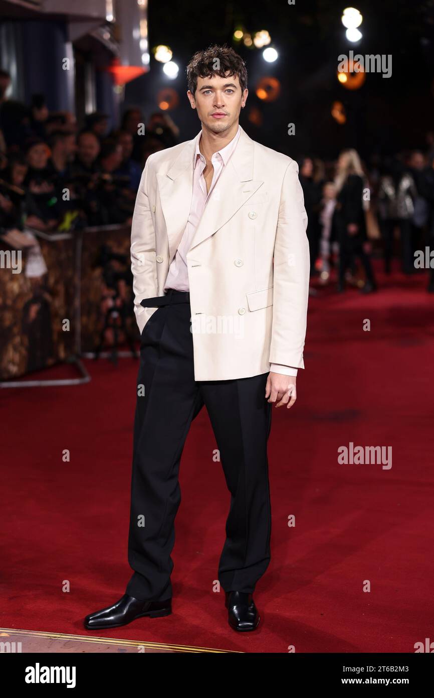 Tom Blyth poses for photographers upon arrival at the World premiere of ...