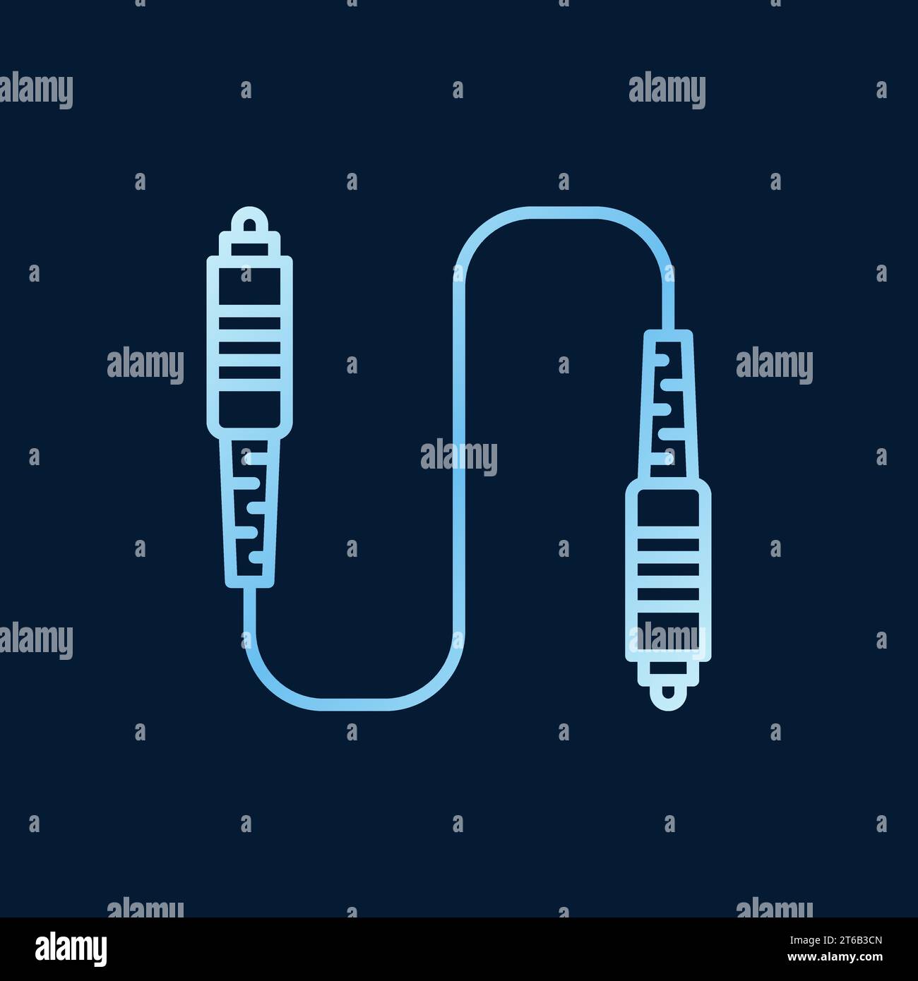 Optical fiber connectors Stock Vector Images - Alamy