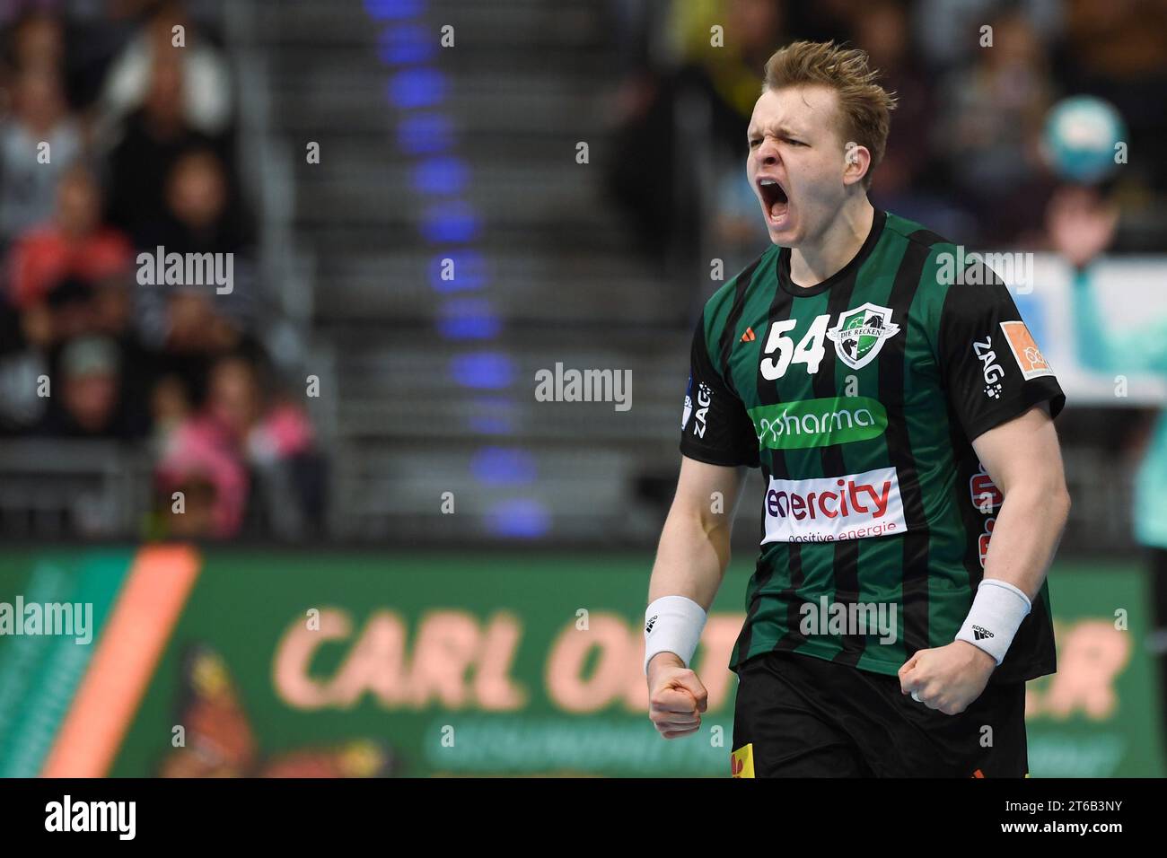 Hanover, Germany. 09th Nov, 2023. Handball: Bundesliga, TSV Hannover ...