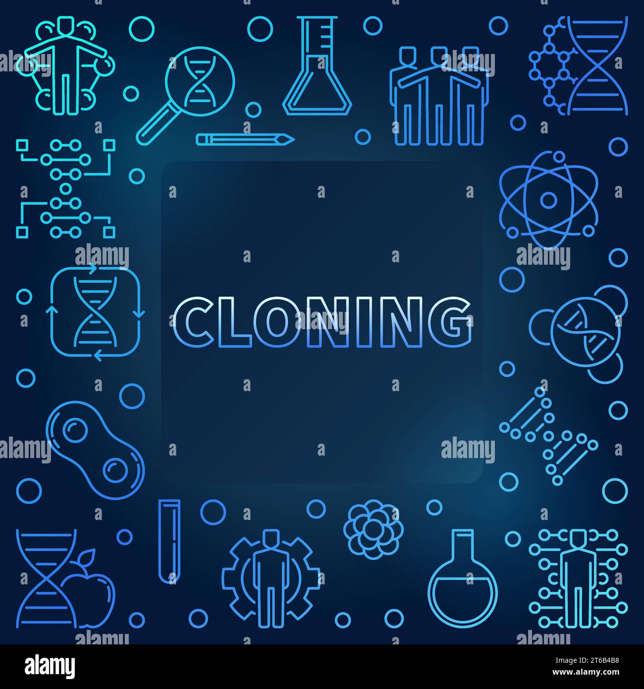 Clone cloning clones Stock Vector Images - Alamy