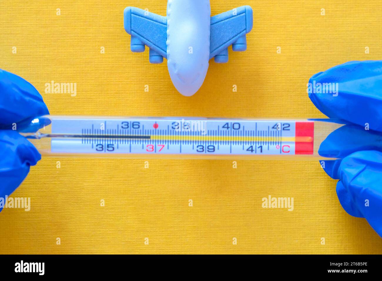 Airplane, Thermometer. Air travel prohibited. Closed airports from ...