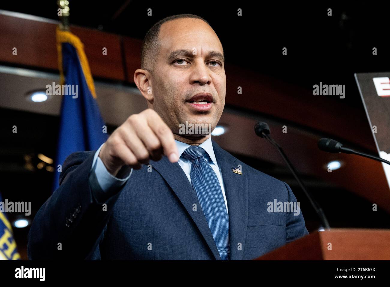 Washington, United States. 09th Nov, 2023. U.S. Representative Hakeem ...