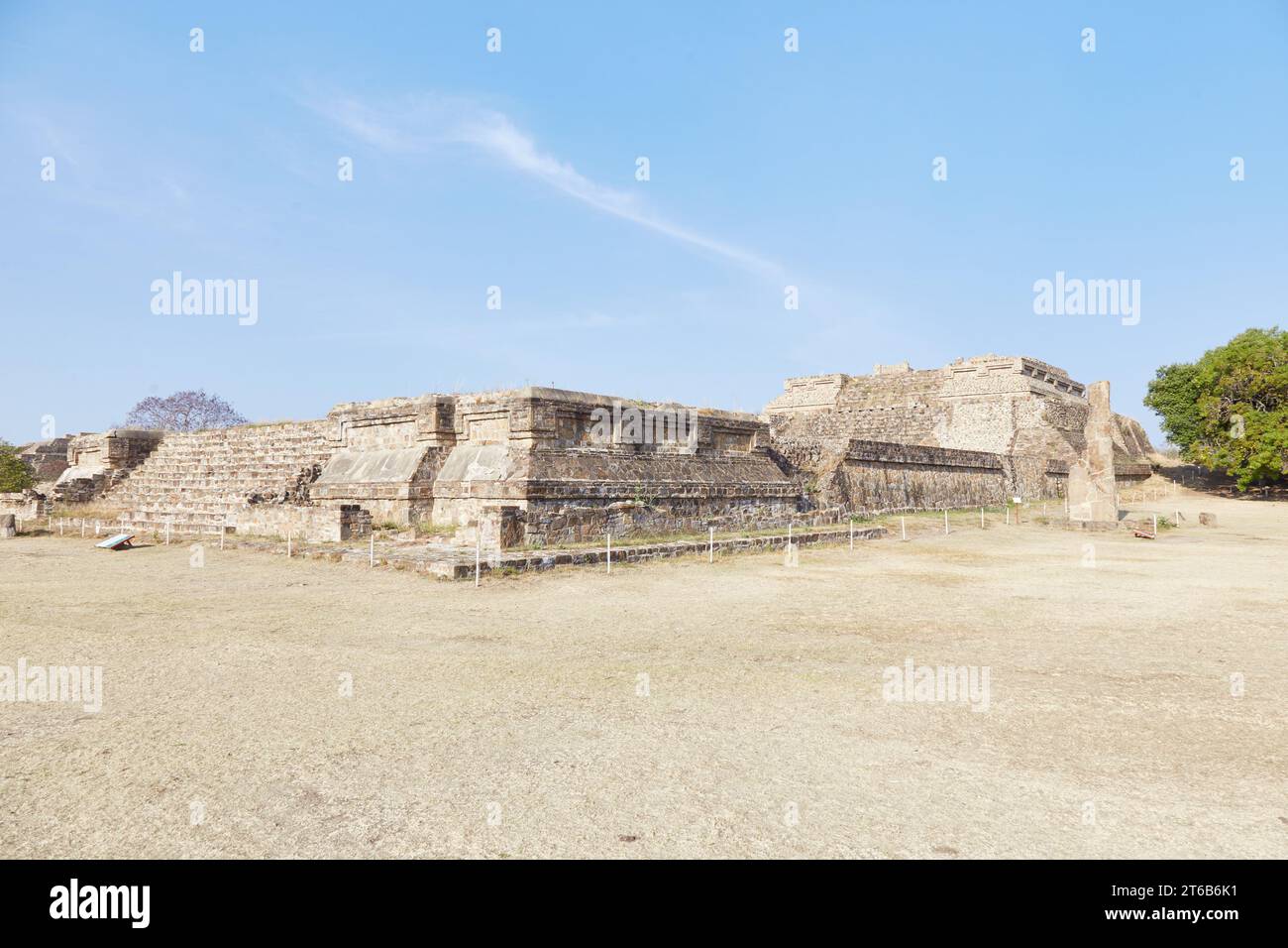 The stunning hilltop ruins of Monte Alban, the former Zapotec capital ...