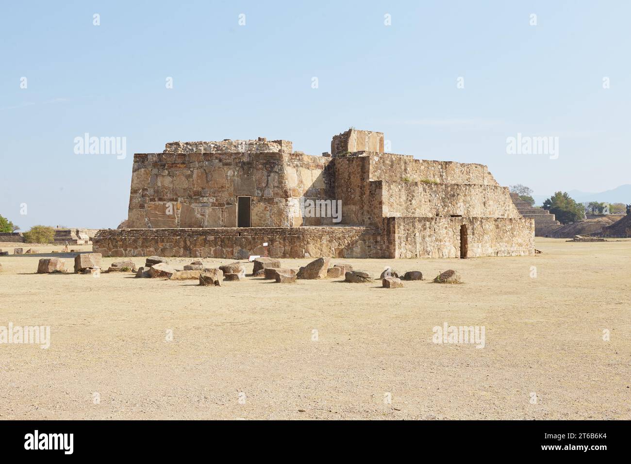 The stunning hilltop ruins of Monte Alban, the former Zapotec capital ...