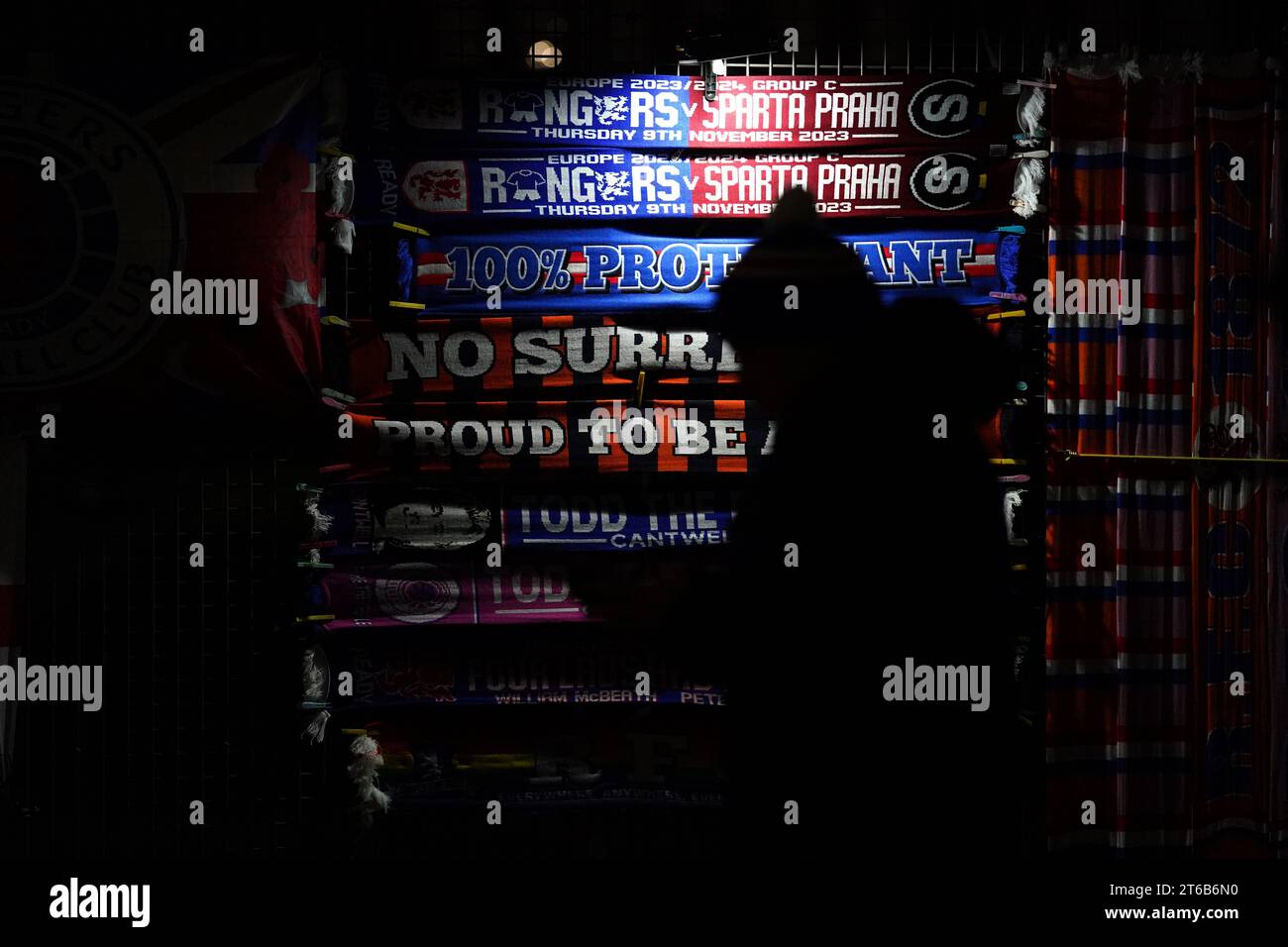 Outside view of ibrox stadium hi-res stock photography and images - Alamy