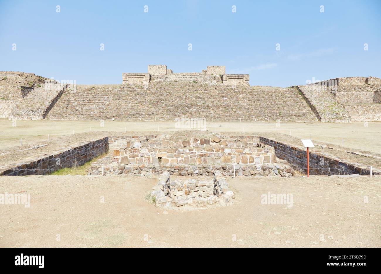 The stunning hilltop ruins of Monte Alban, the former Zapotec capital ...