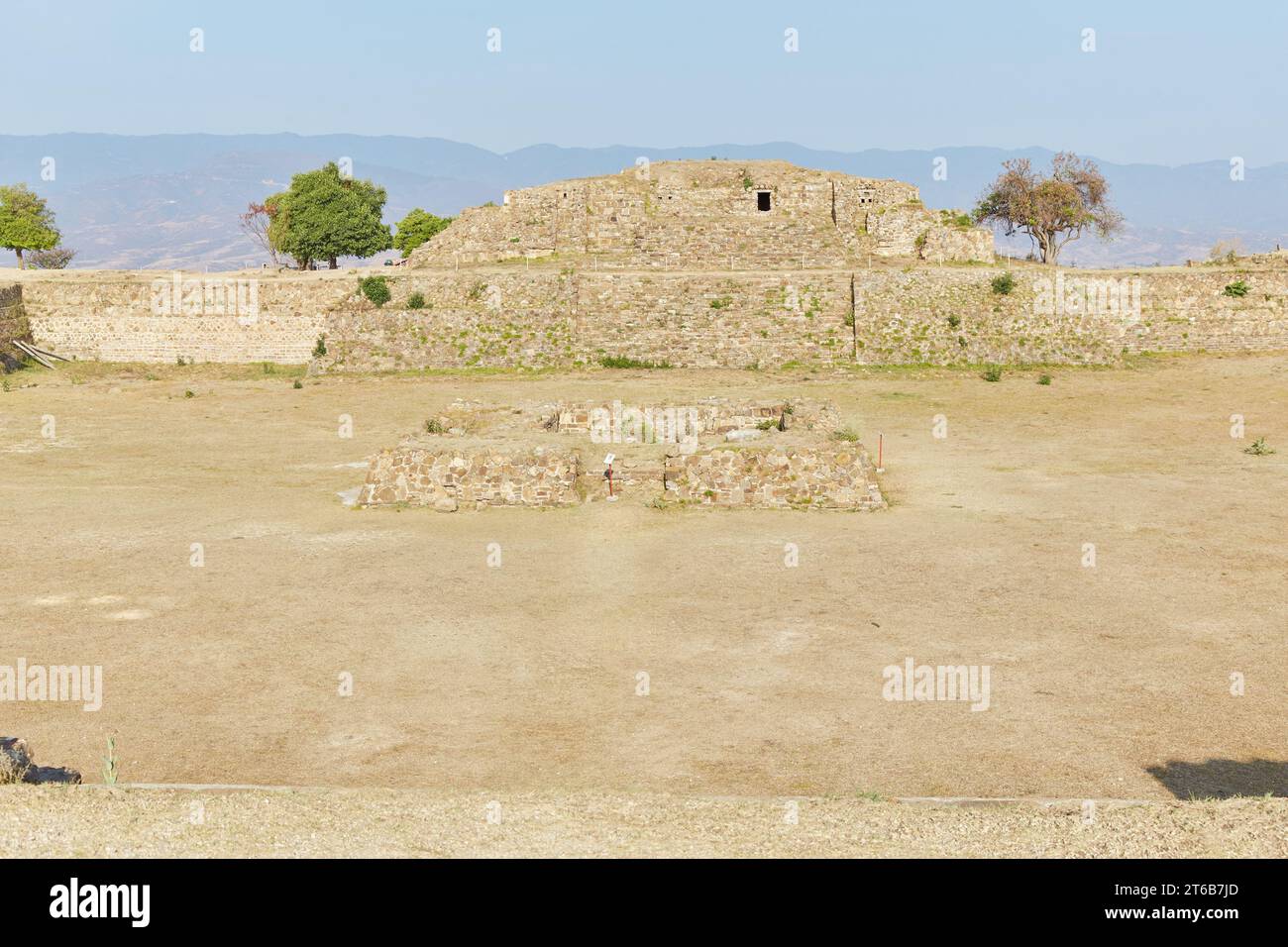 The stunning hilltop ruins of Monte Alban, the former Zapotec capital ...