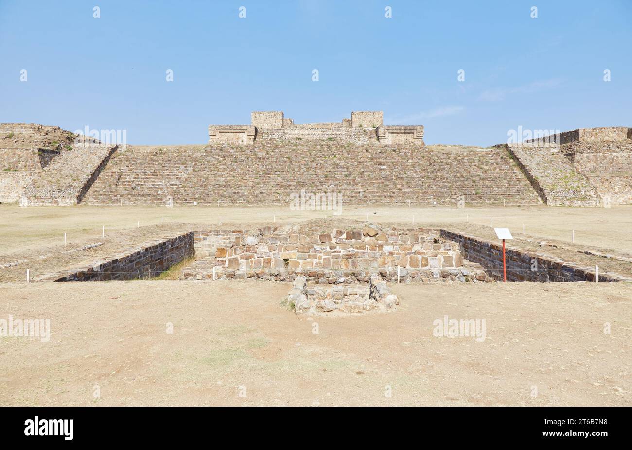 The stunning hilltop ruins of Monte Alban, the former Zapotec capital ...