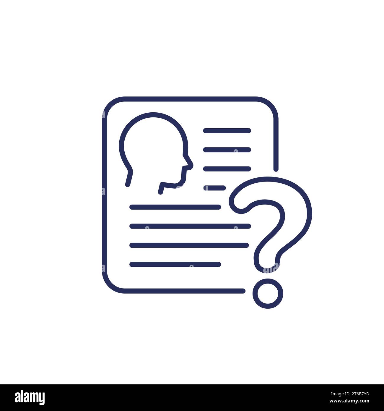 KYC, verify identity line icon, know your customer Stock Vector Image ...