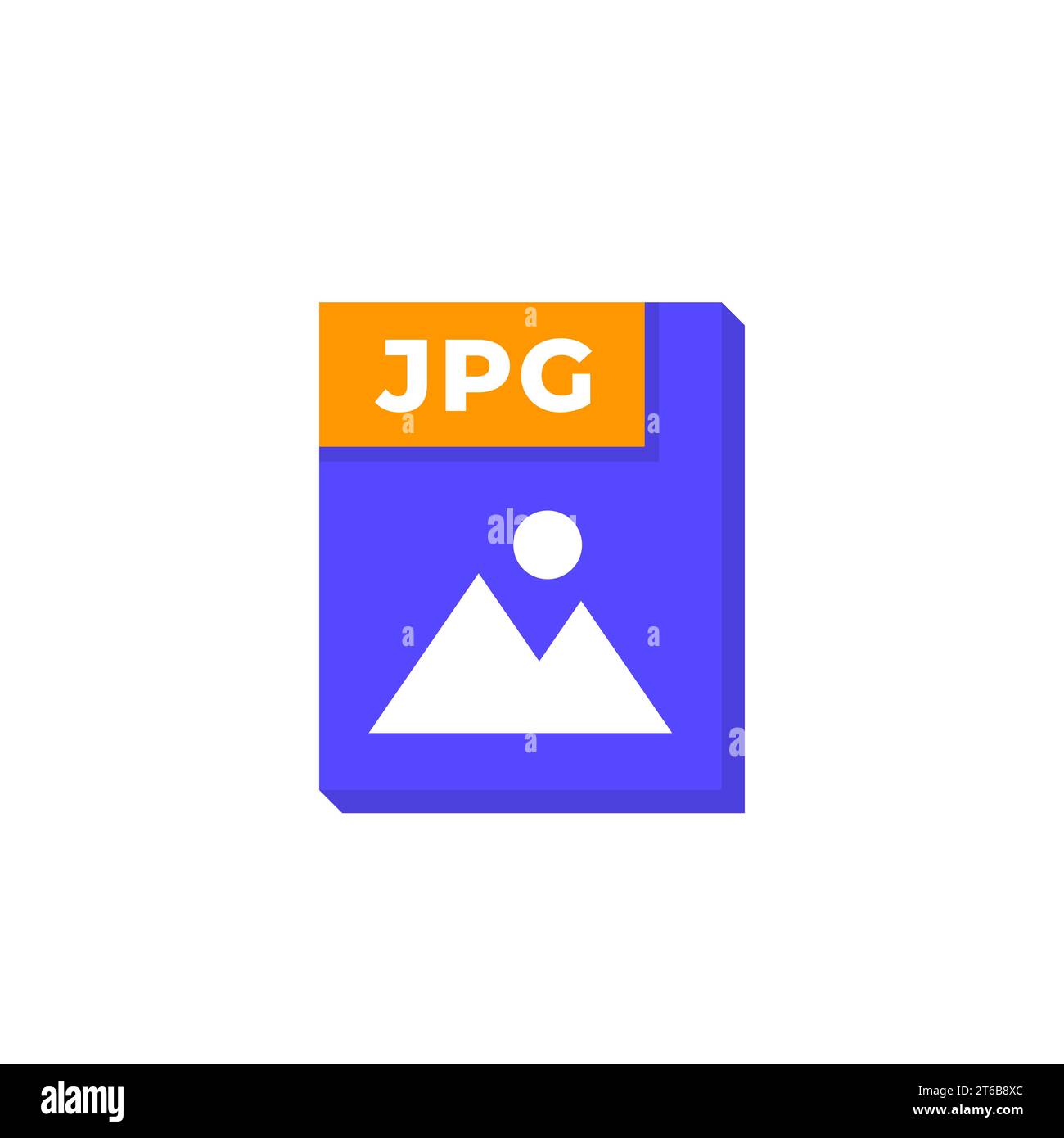 jpg file icon, raster image format vector Stock Vector Image & Art - Alamy