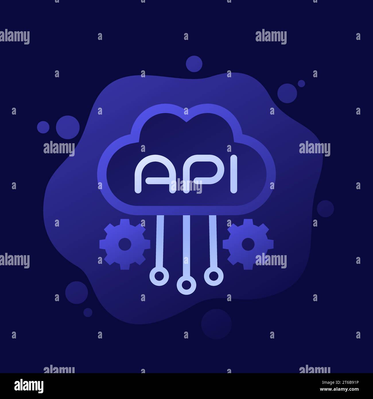 Cloud API software integration icon, vector design Stock Vector Image ... Cloud API software integration icon, vector design Stock Vector Image ...