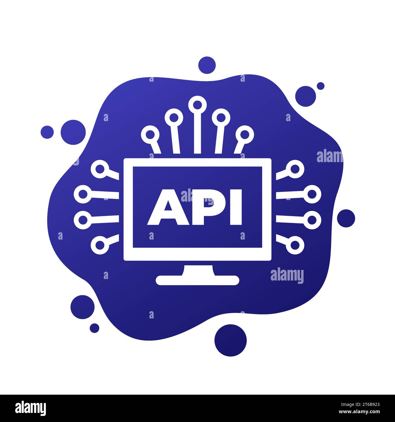 API and software integration vector icon Stock Vector Image & Art - Alamy