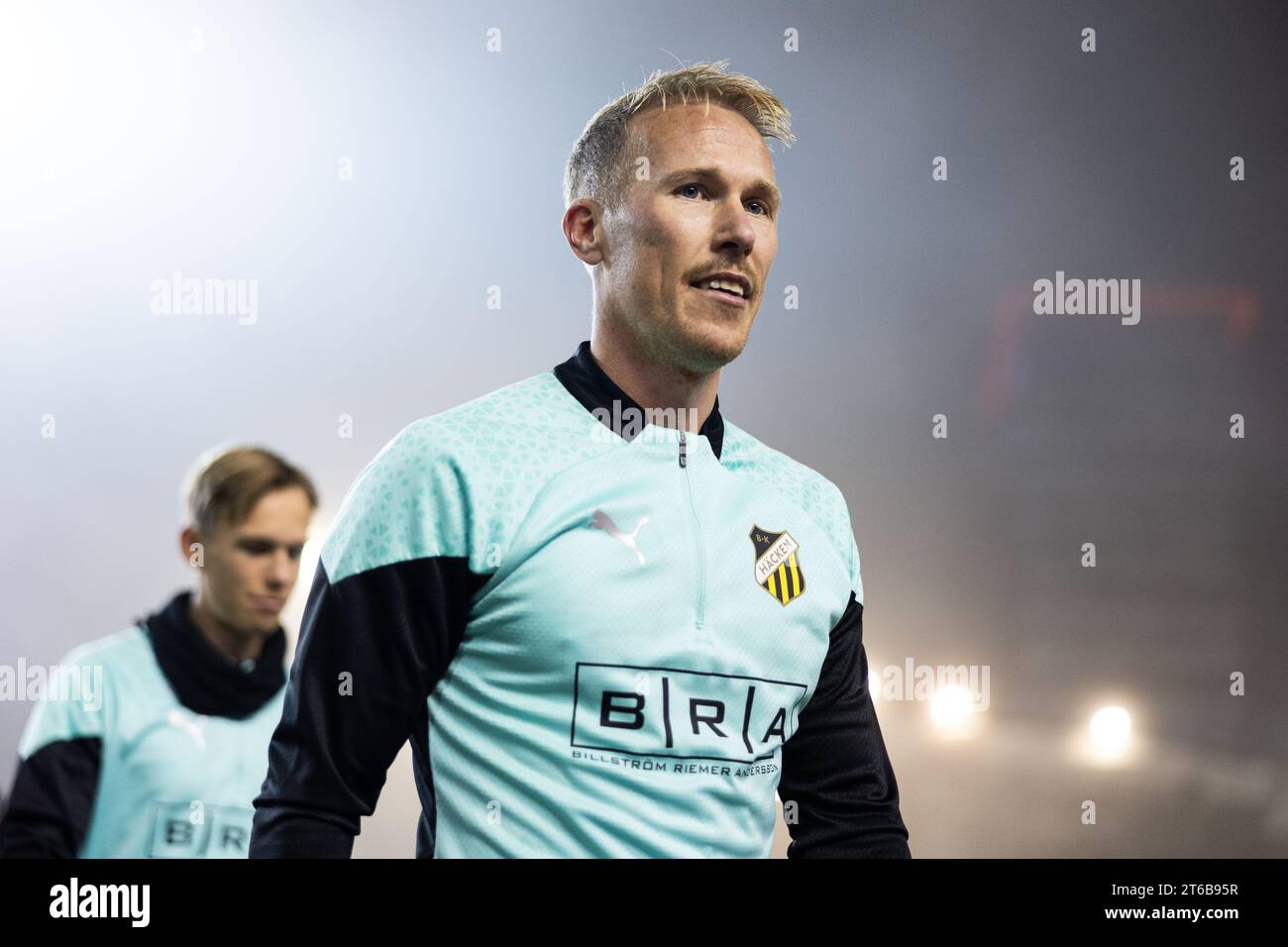 231109 Mikkel Rygaard Jensen of BK Häcken the UEFA Europa League ...