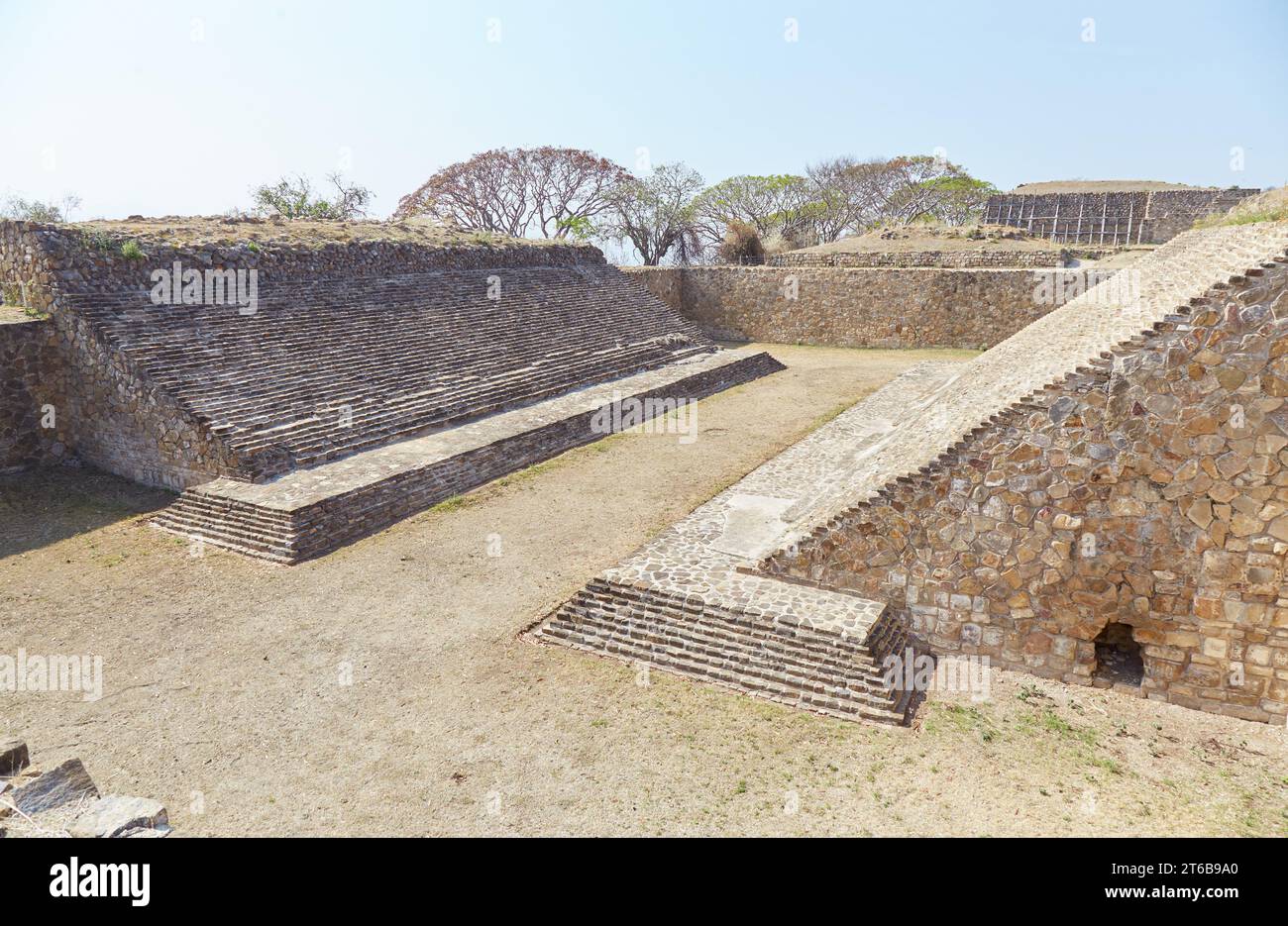 The stunning hilltop ruins of Monte Alban, the former Zapotec capital ...