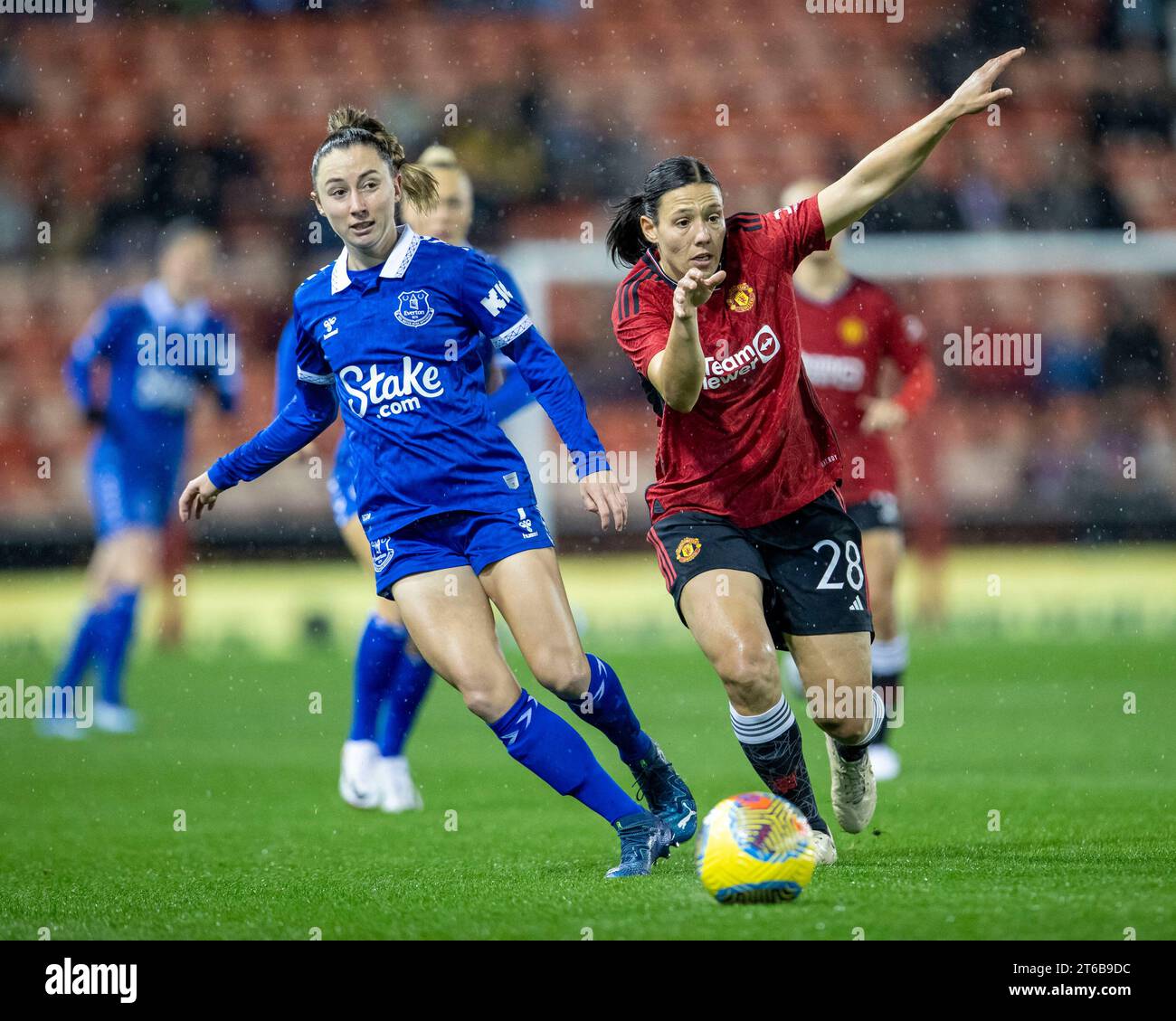 Leigh Sports Village, Manchester, UK. 9th Nov, 2023. FA Womens League ...