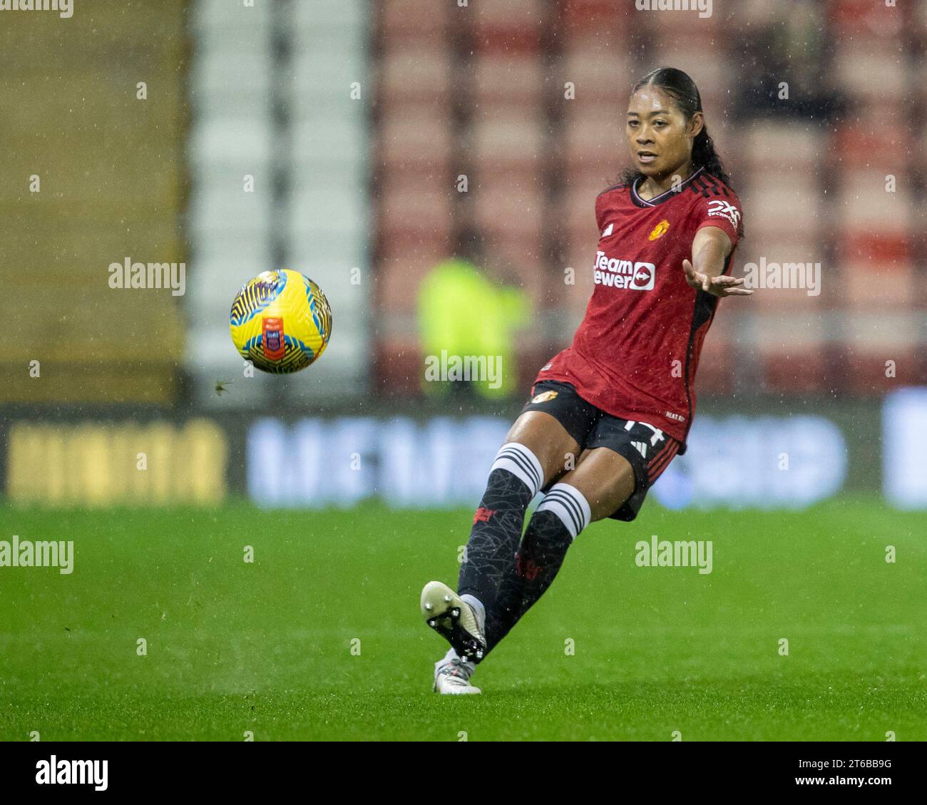 Leigh Sports Village, Manchester, UK. 9th Nov, 2023. FA Womens League ...