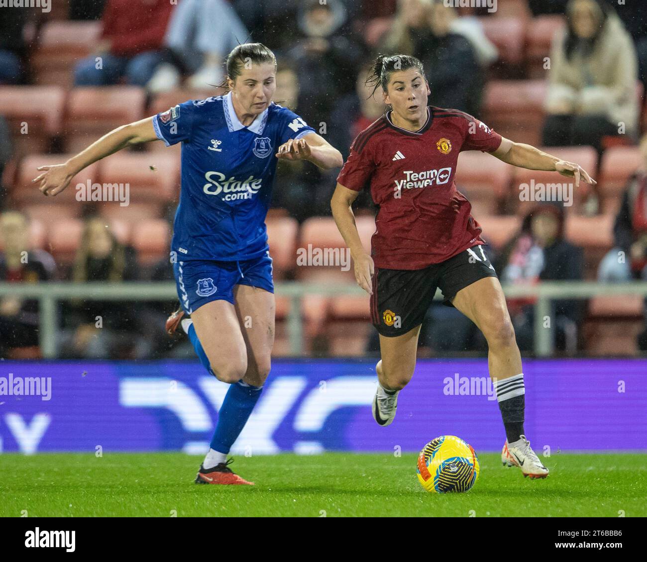 Leigh Sports Village, Manchester, UK. 9th Nov, 2023. FA Womens League ...