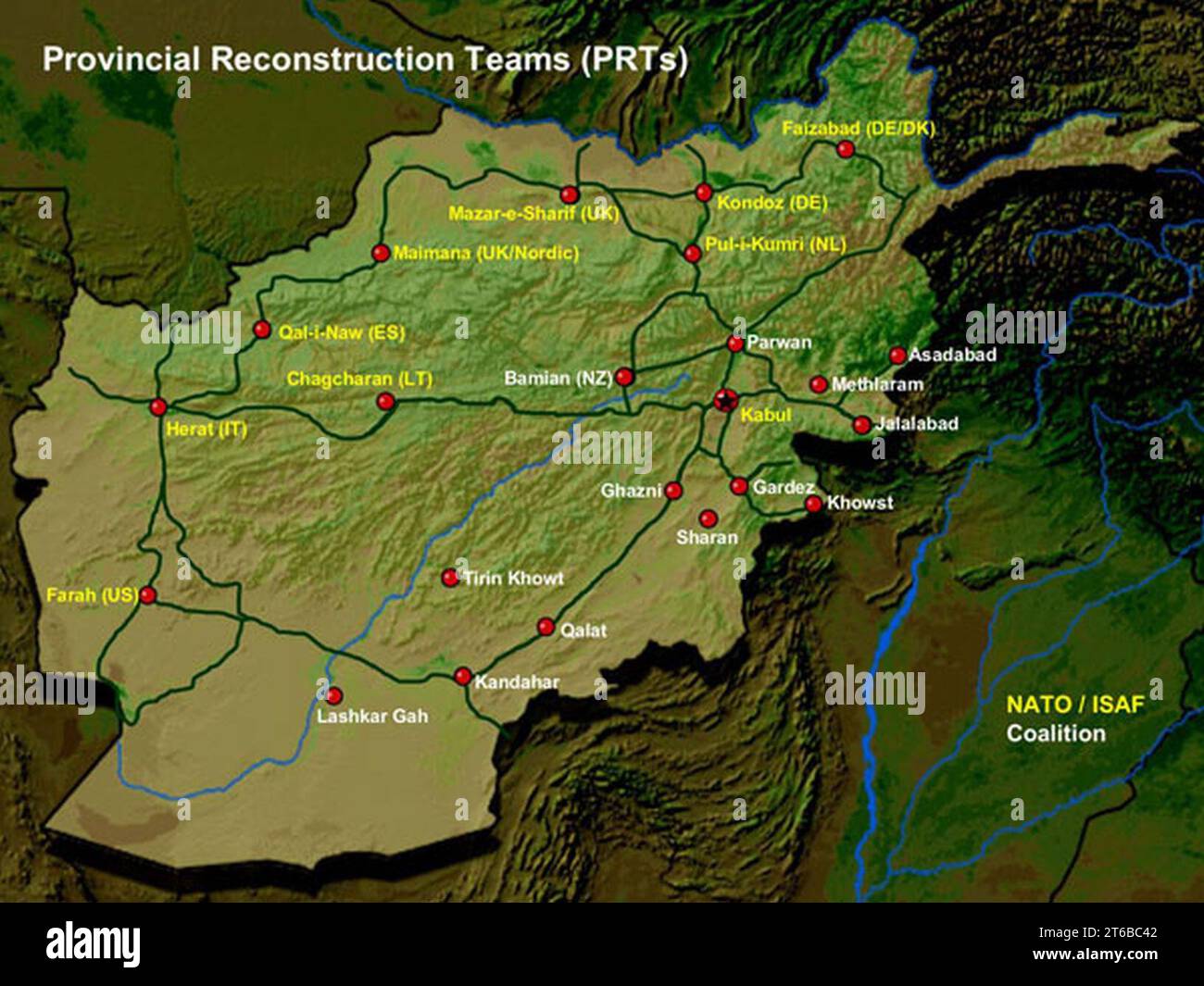 US Provincial Reconstruction Teams in Afghanistan Stock Photo - Alamy
