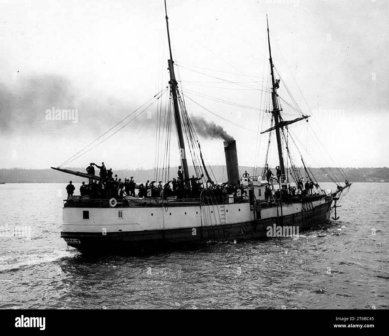 US Revenue Cutter CORWIN bound for Nome, 1902 (TRANSPORT 416 Stock ...
