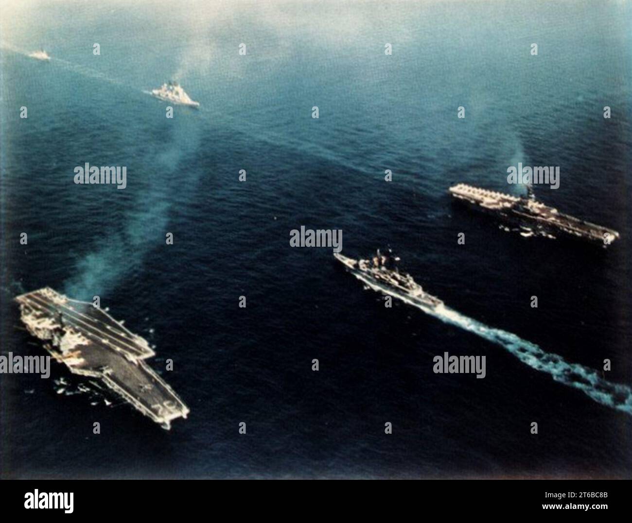 US Sixth Fleet 20th Anniversary parade in 1968 Stock Photo - Alamy