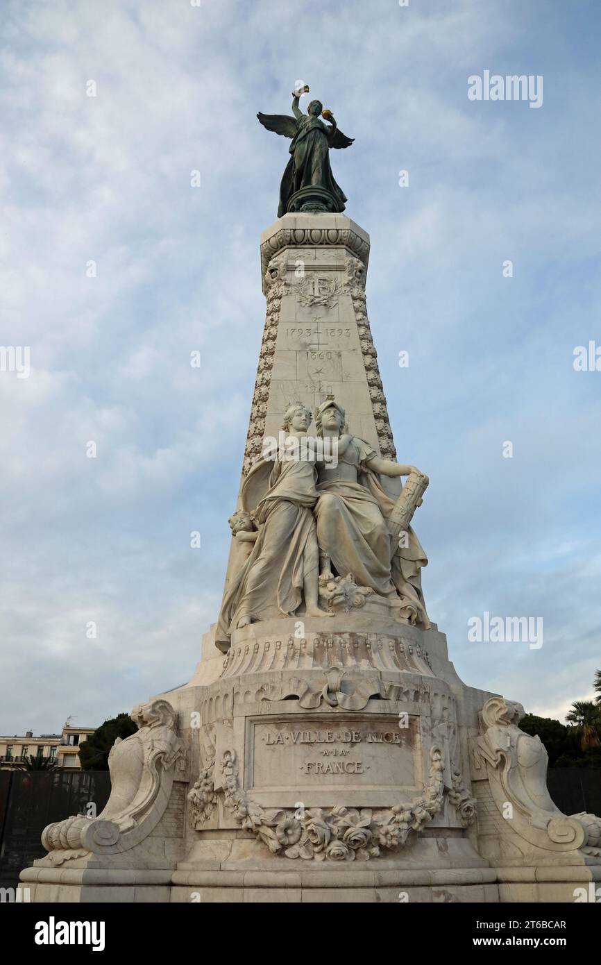 Monument du Centenaire at Nice in the South of France Stock Photo - Alamy
