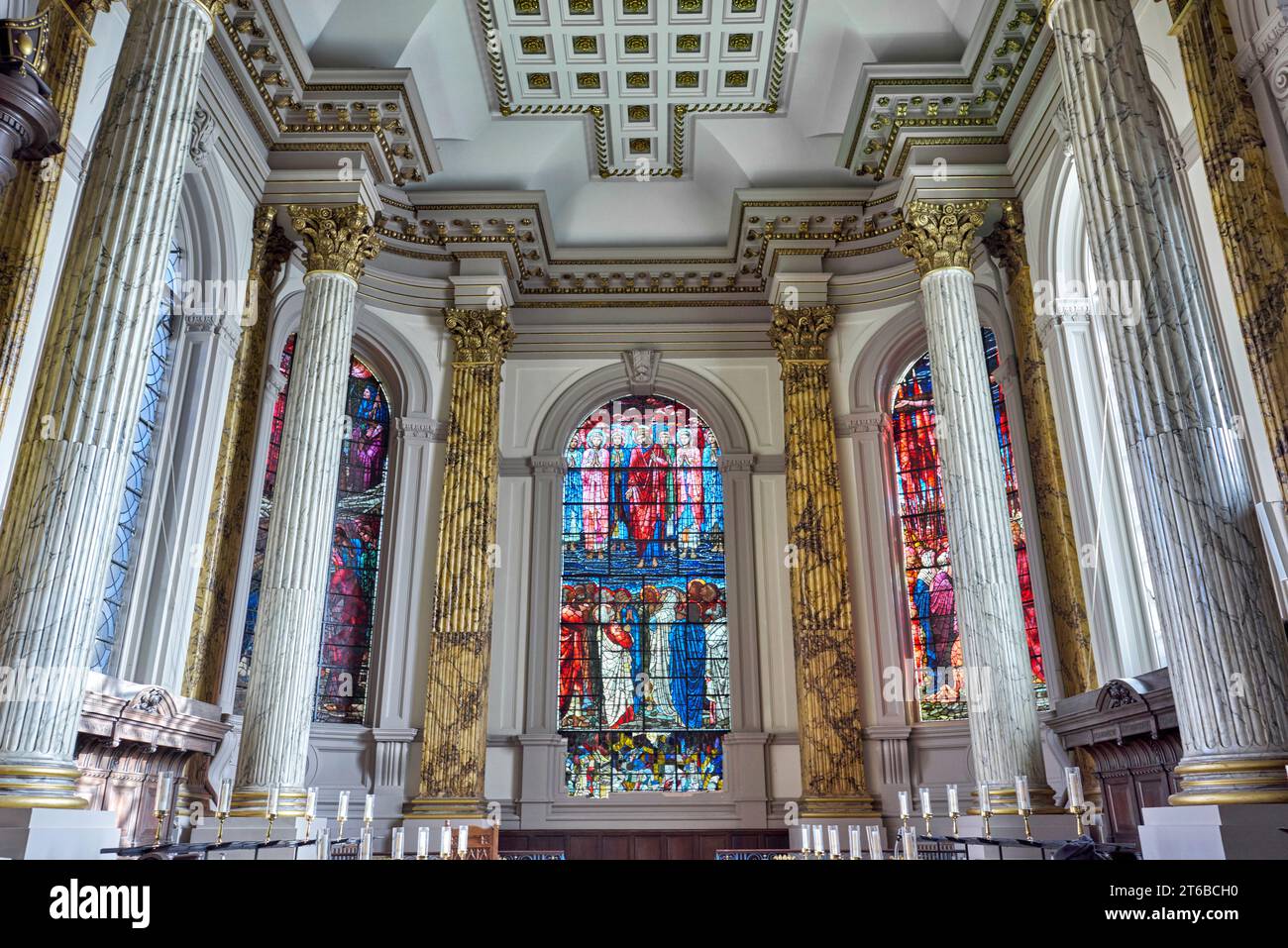 St. Philip's Cathedral interior, Birmingham Church of England ...