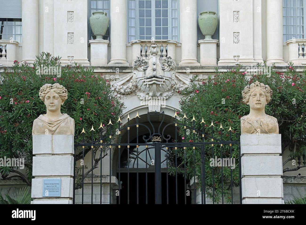 Former Royal Palace of the Dukes of Savoy in Nice Stock Photo - Alamy