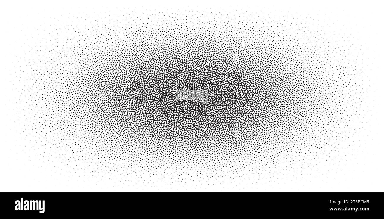Dotwork spot pattern background. Black noise stipple dots. Dotted ...
