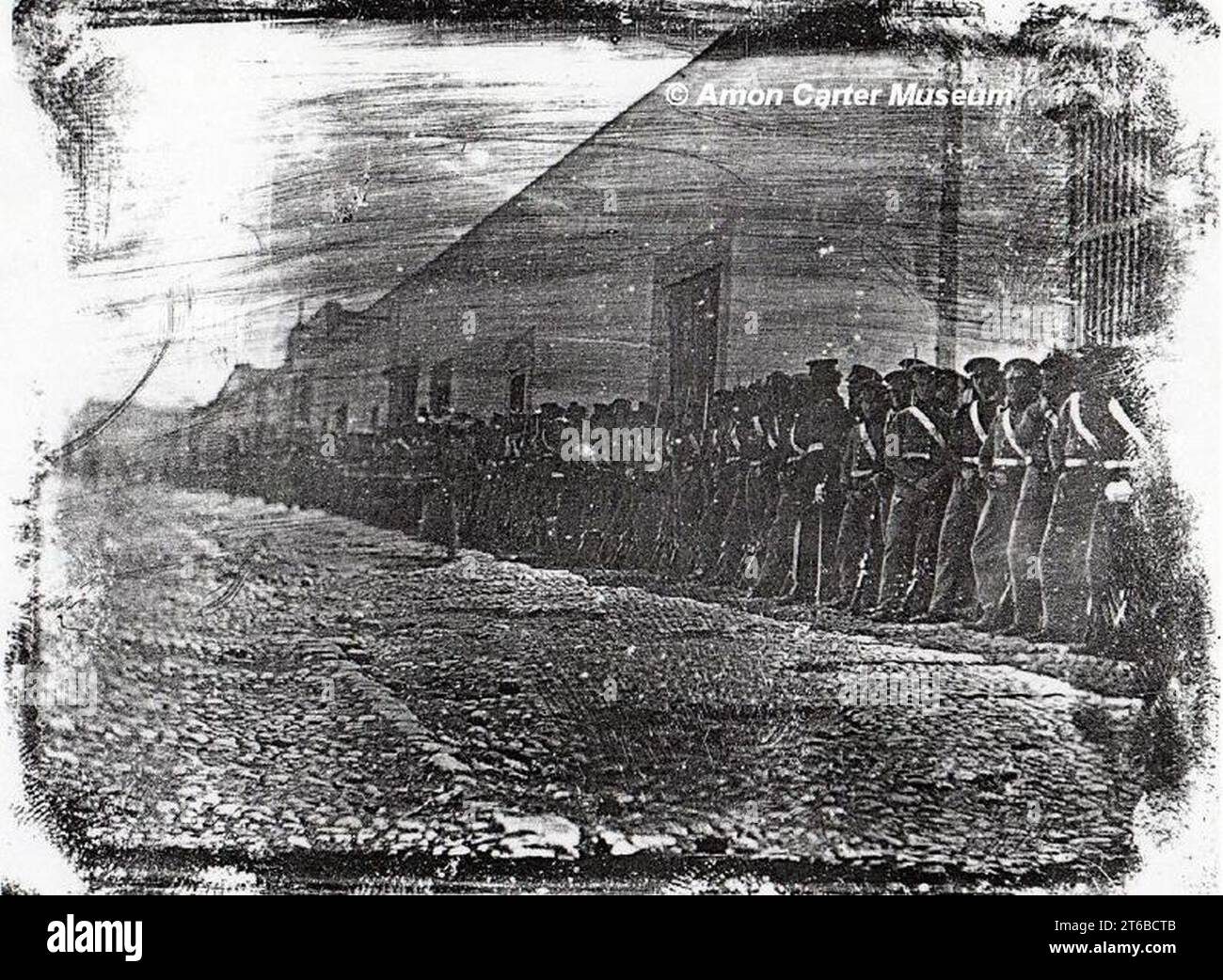 US Volunteers in Saltillo 1847 Stock Photo - Alamy