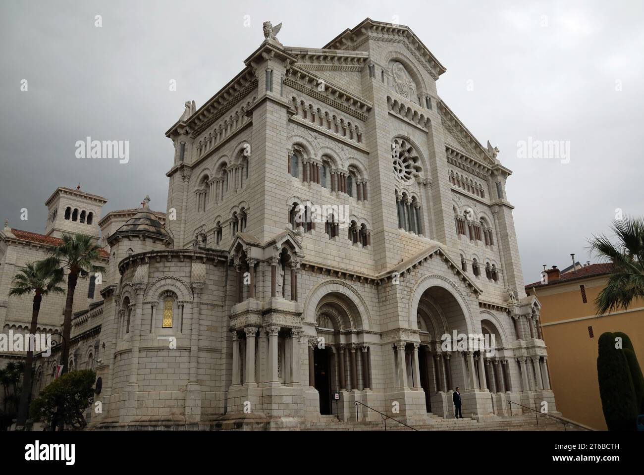 Cathedral of Our Lady of the Immaculate Conception at Monaco Ville ...