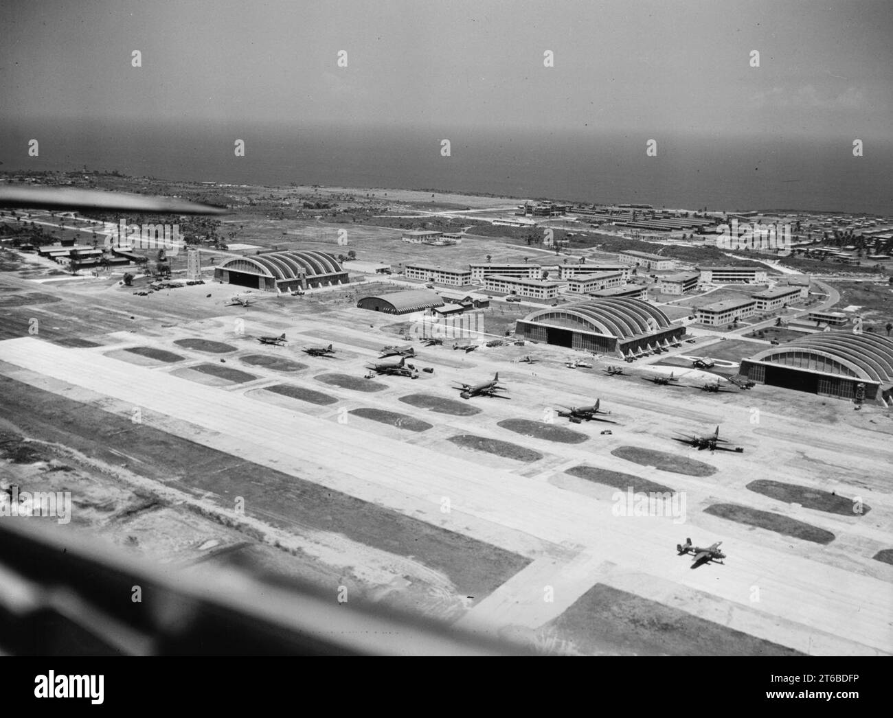 USAAF base 1943 Stock Photo - Alamy