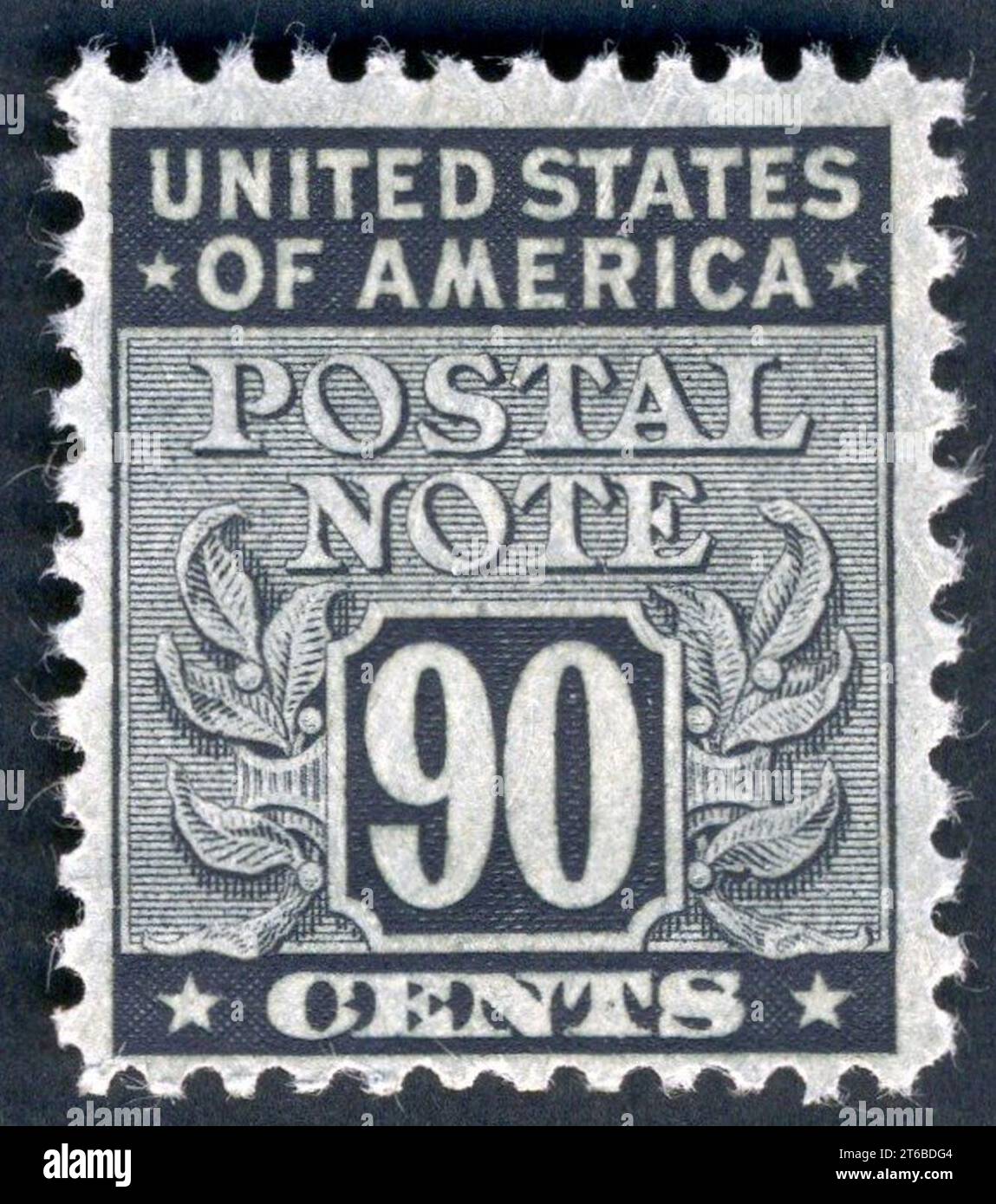 USA Sc PH18 stamp (Postal Notes 90c Stock Photo - Alamy