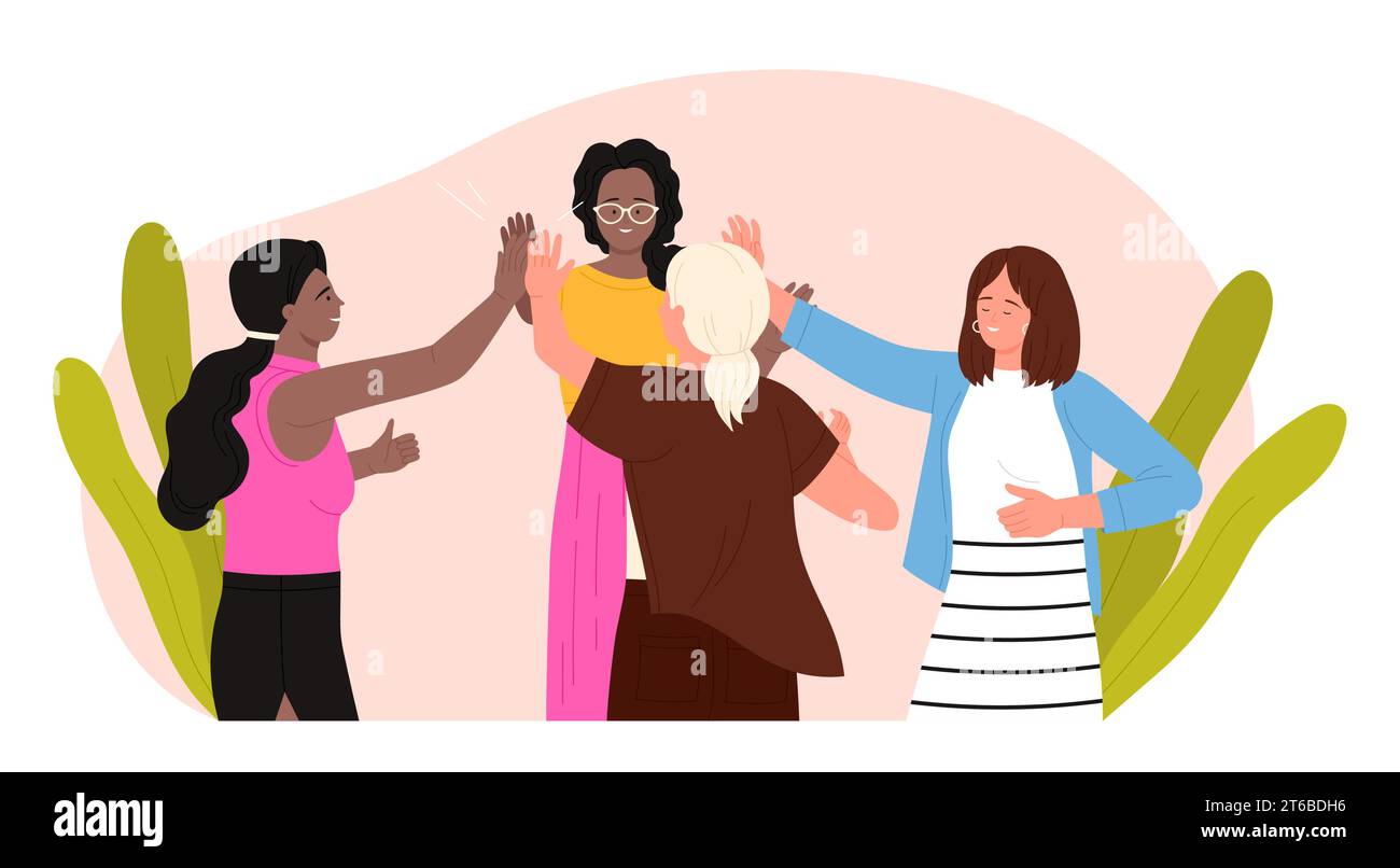 His girlfriends hi hi-res stock photography and images - Alamy