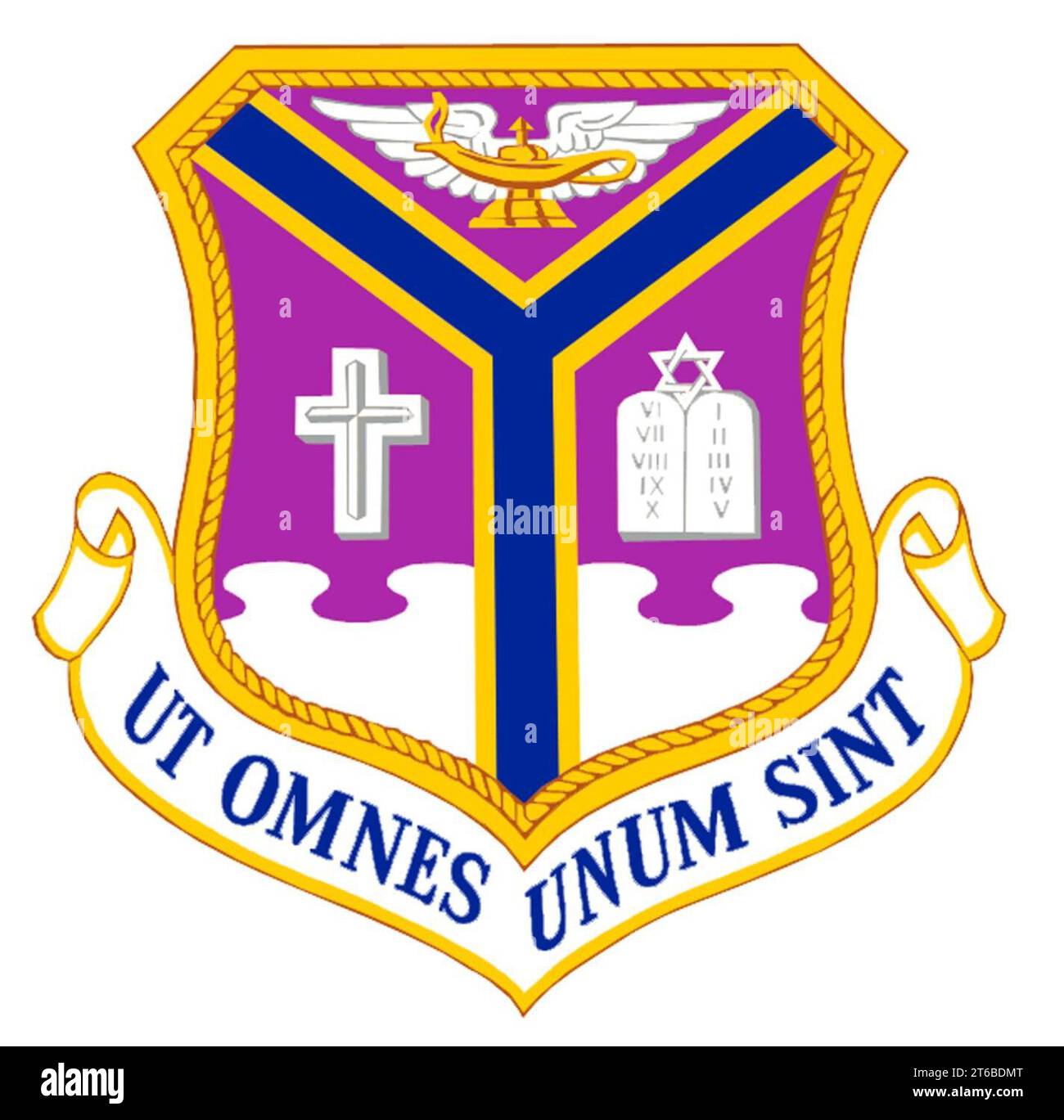 USAF Chaplain School second emblem Stock Photo - Alamy