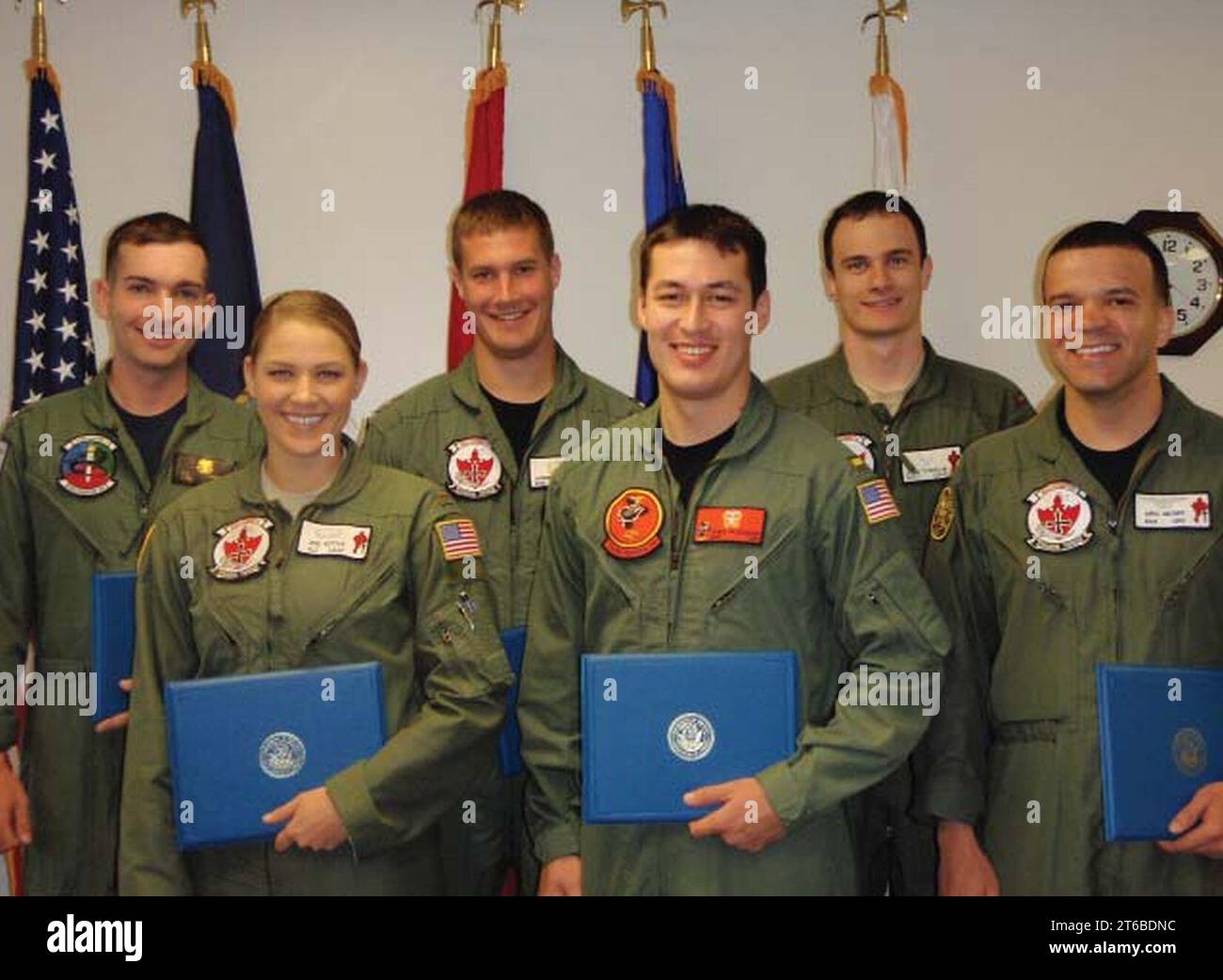 USAF Female F-16 Pilot 2nd Lt. Zoe M. Kotnik, receive her academic ...