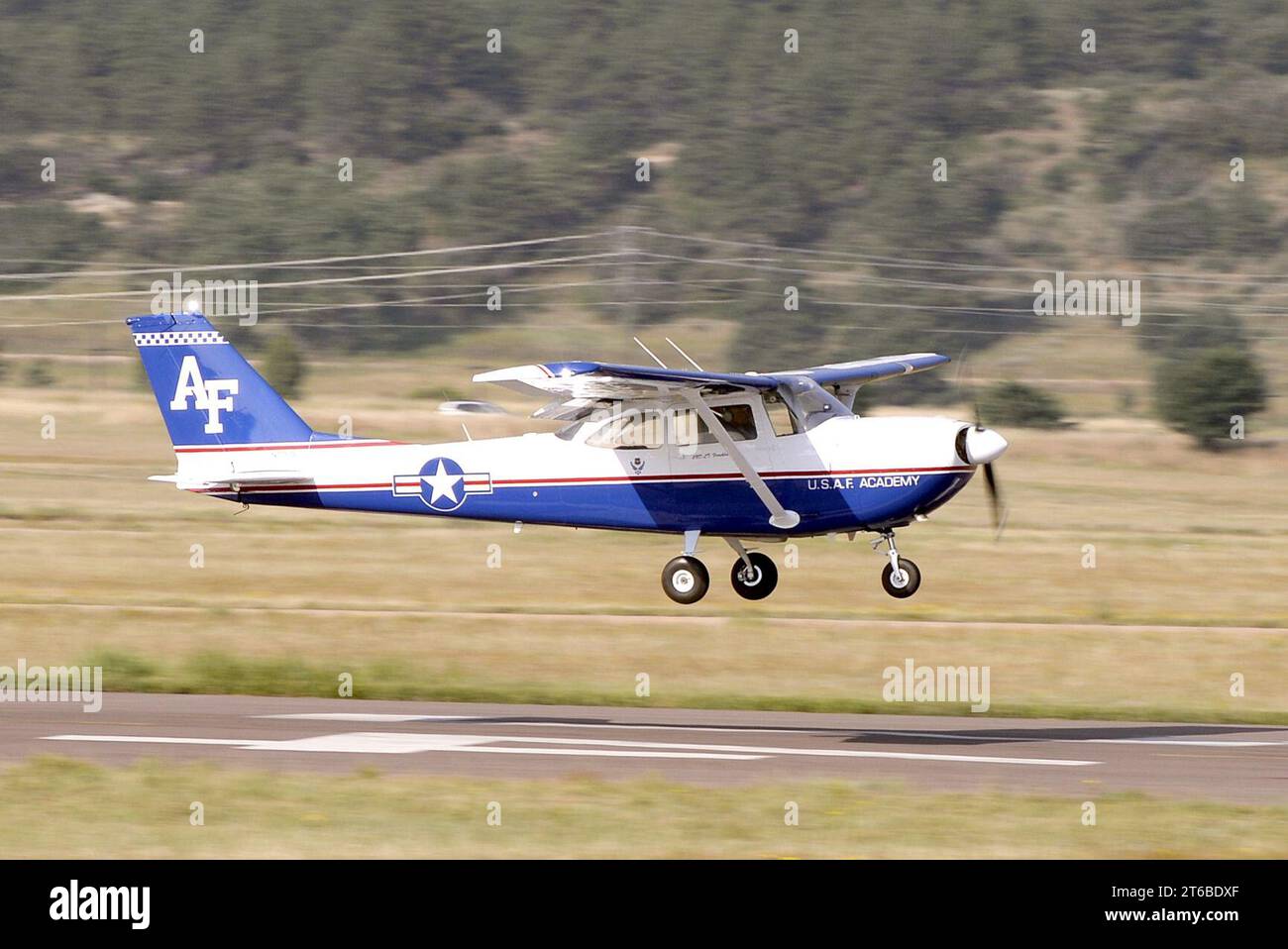 USAFA Flying Team T-41D Stock Photo - Alamy