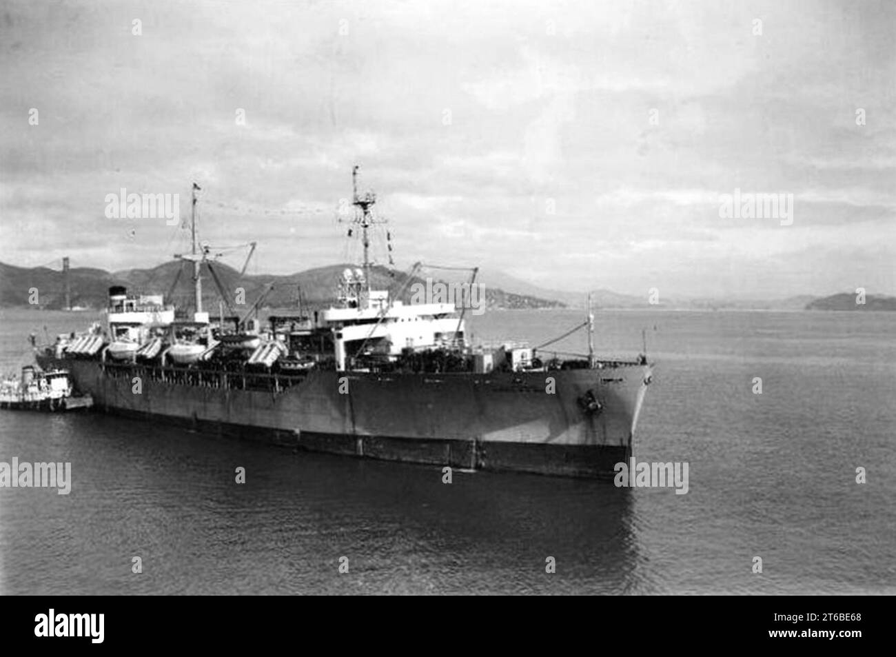 USAT General W. G. Haan in San Francisco Bay, California (USA), circa ...