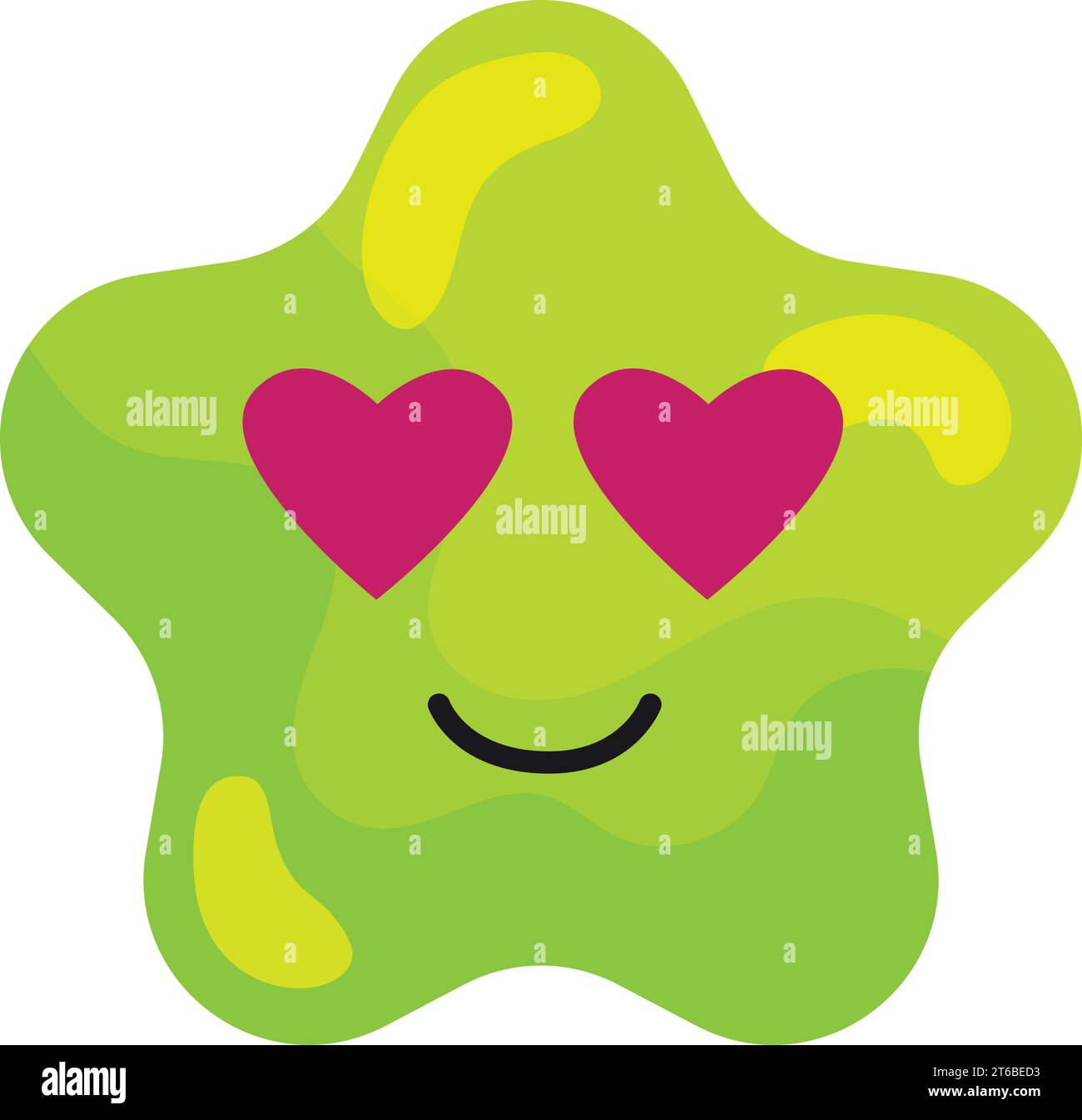 Isolated happy cute star shape emoji Vector Stock Vector Image & Art ...
