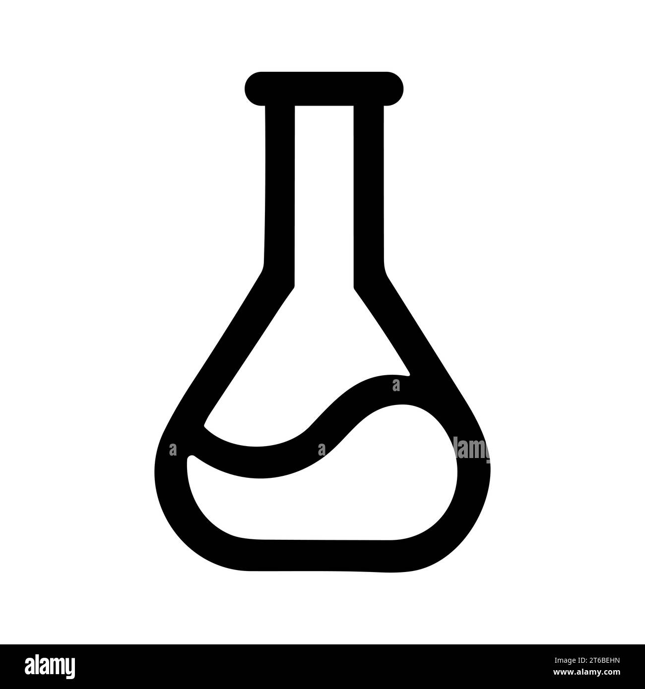 Conical flask Stock Vector Images - Alamy