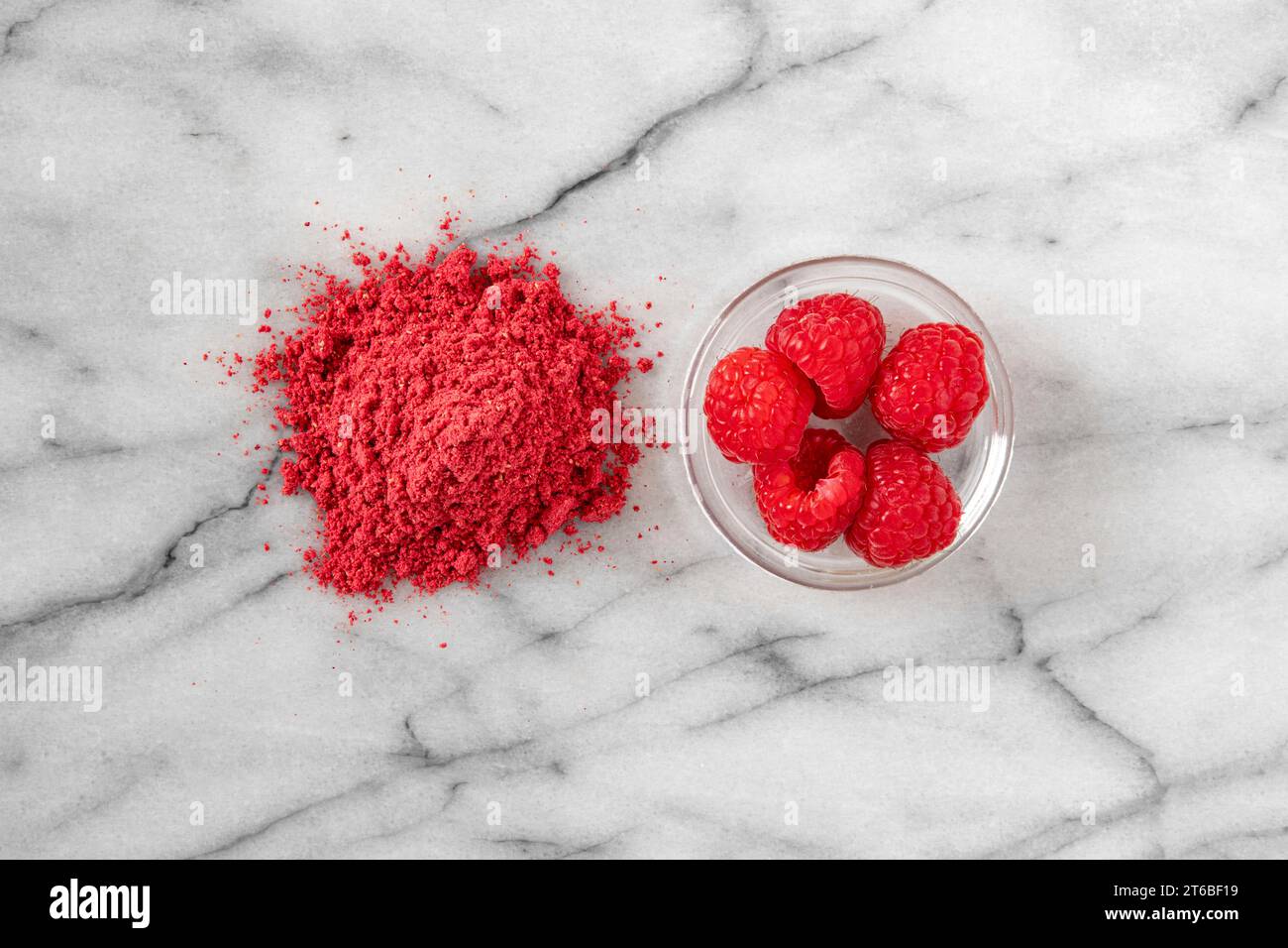 Freeze dried raspberry powder hi-res stock photography and images - Alamy
