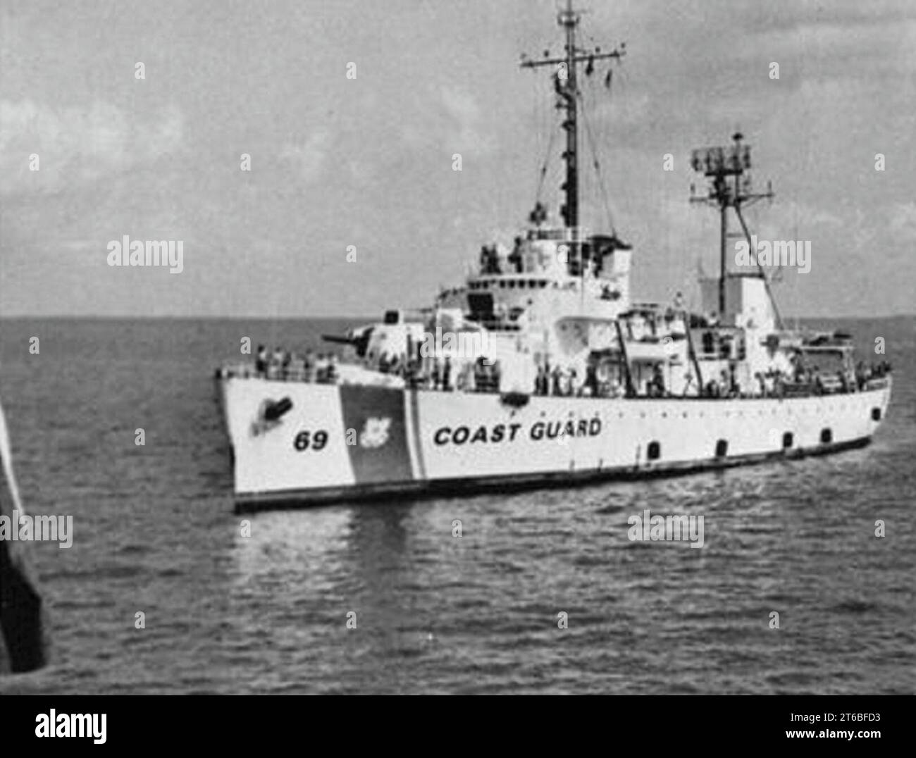 USCGC Mendota (WHEC-69) off Vietnam, in 1969 Stock Photo - Alamy