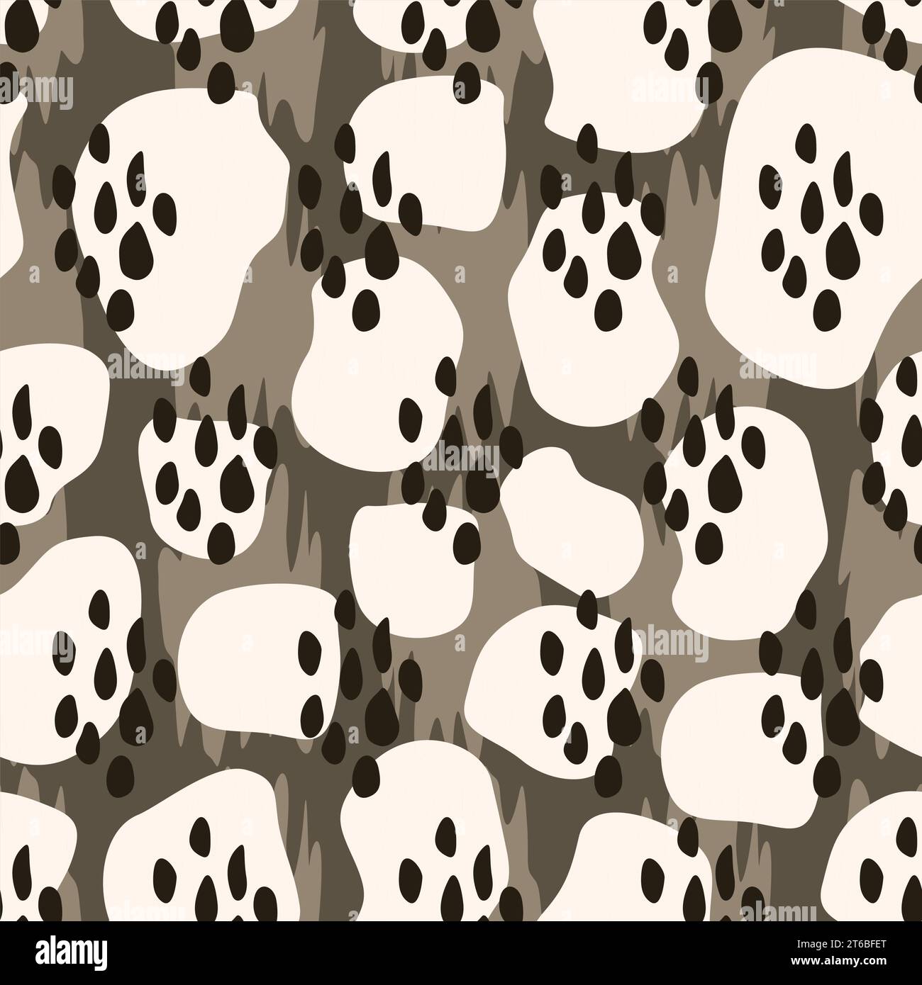 Mosaic forms on wall Stock Vector Images - Alamy