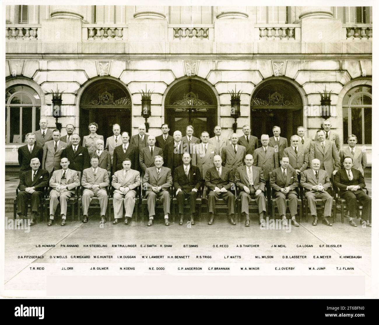 USDA Top Administrators during WWII Stock Photo - Alamy