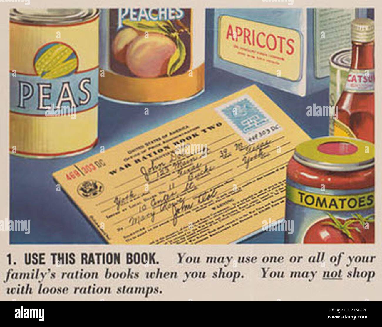 Ration book shop hi-res stock photography and images - Alamy